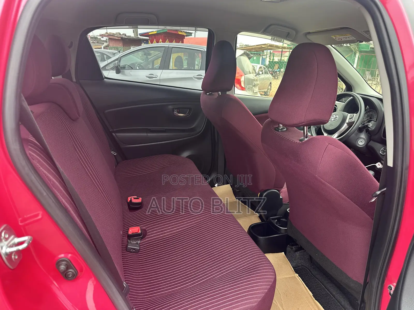 Toyota Vitz 2015 Red in Accra Metropolitan - Cars, Auto Blitz | Jiji.com.gh