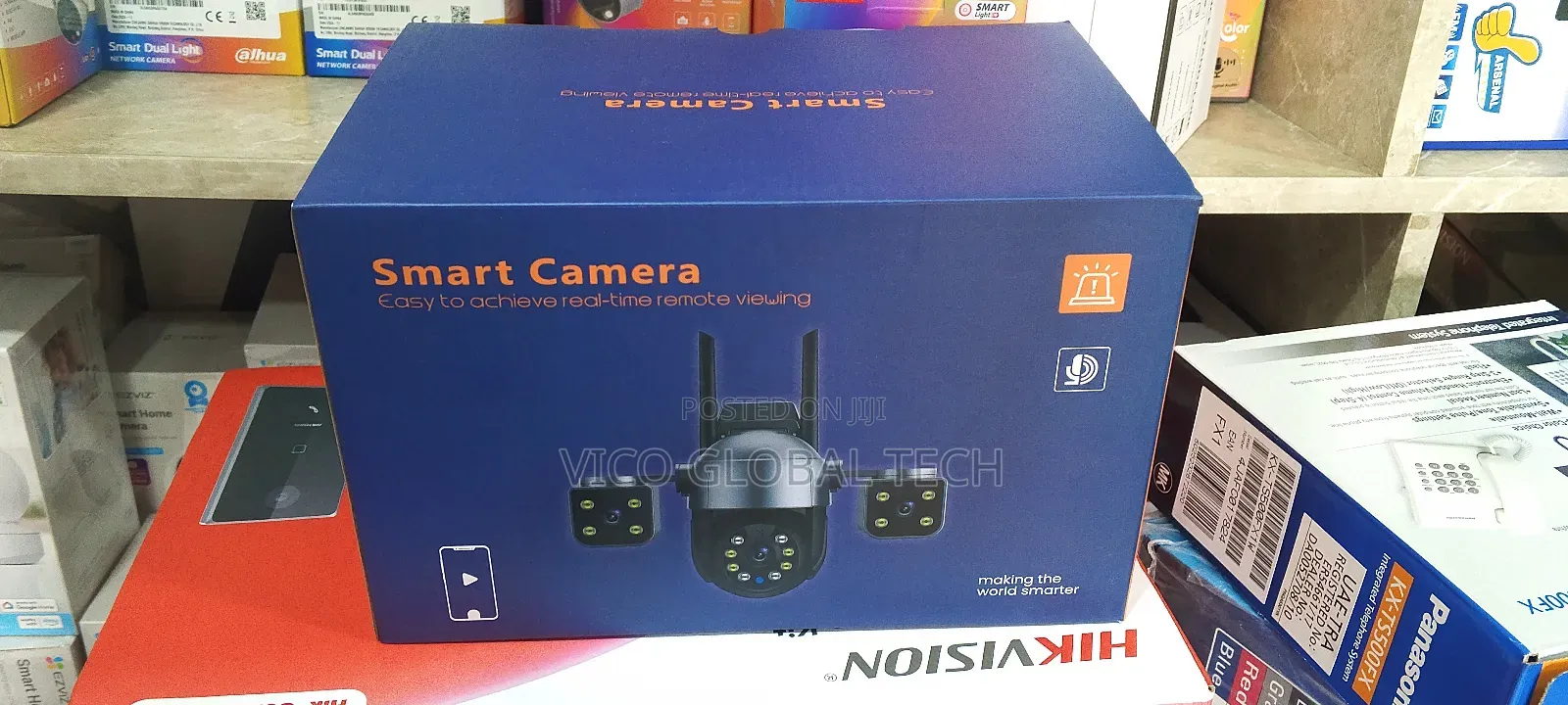 Triple Lens Wifi Smart Camera in Circle - Accessories & Supplies for ...