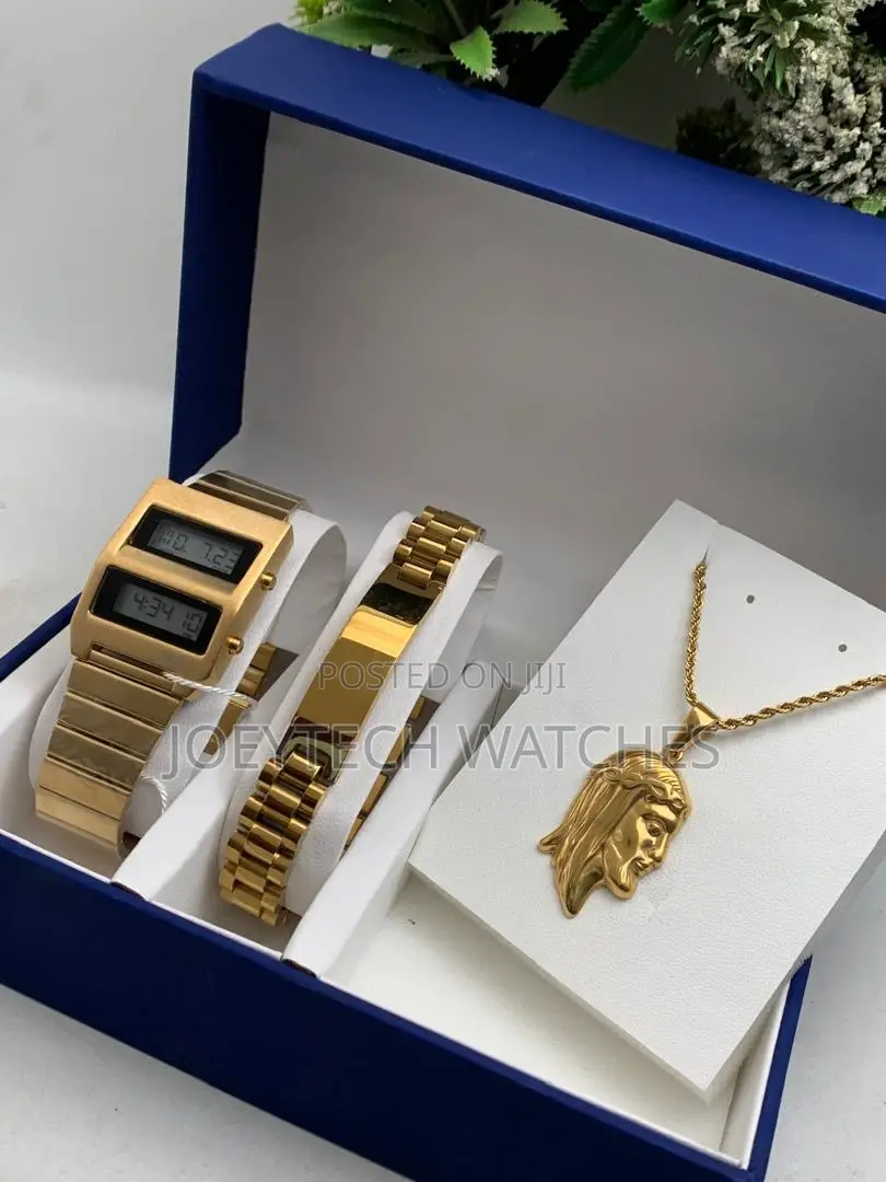 All Gold Fusili Set ( 3 In 1 ) in Accra Metropolitan - Watches ...