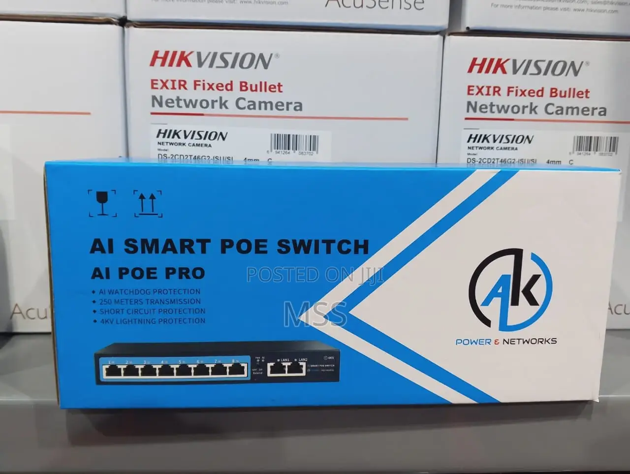 8 Port Poe Switch-Ak Brand in Darkuman - Networking Products, Mss ...