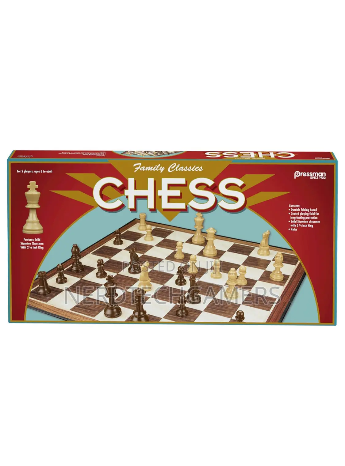 Family Classics Chess by Pressman - With Folding Board in East Legon ...