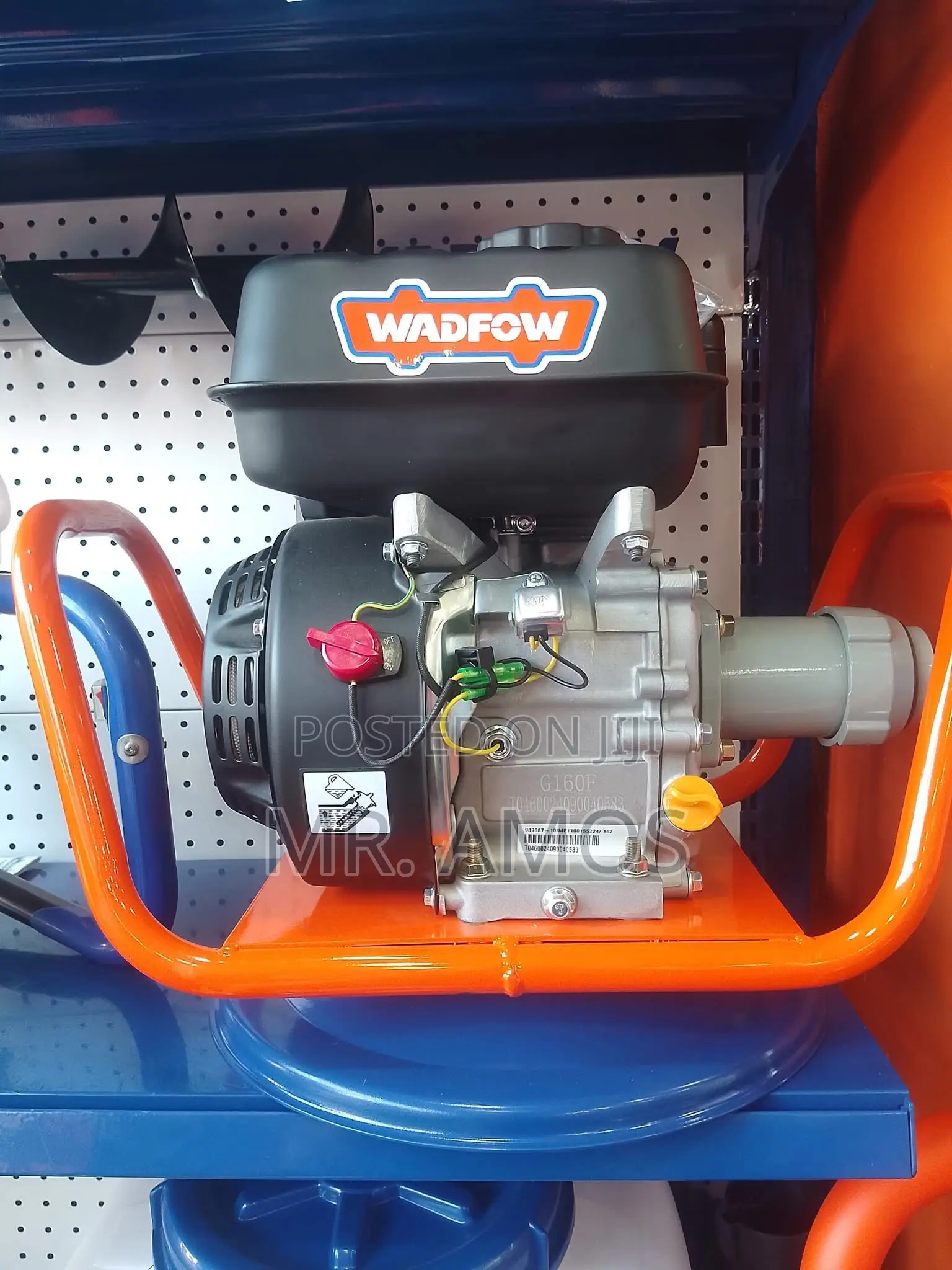 5.5hp Gasoline Concrete Poker Vibrator With Claw Rod Combo - Wgb2a11 in ...