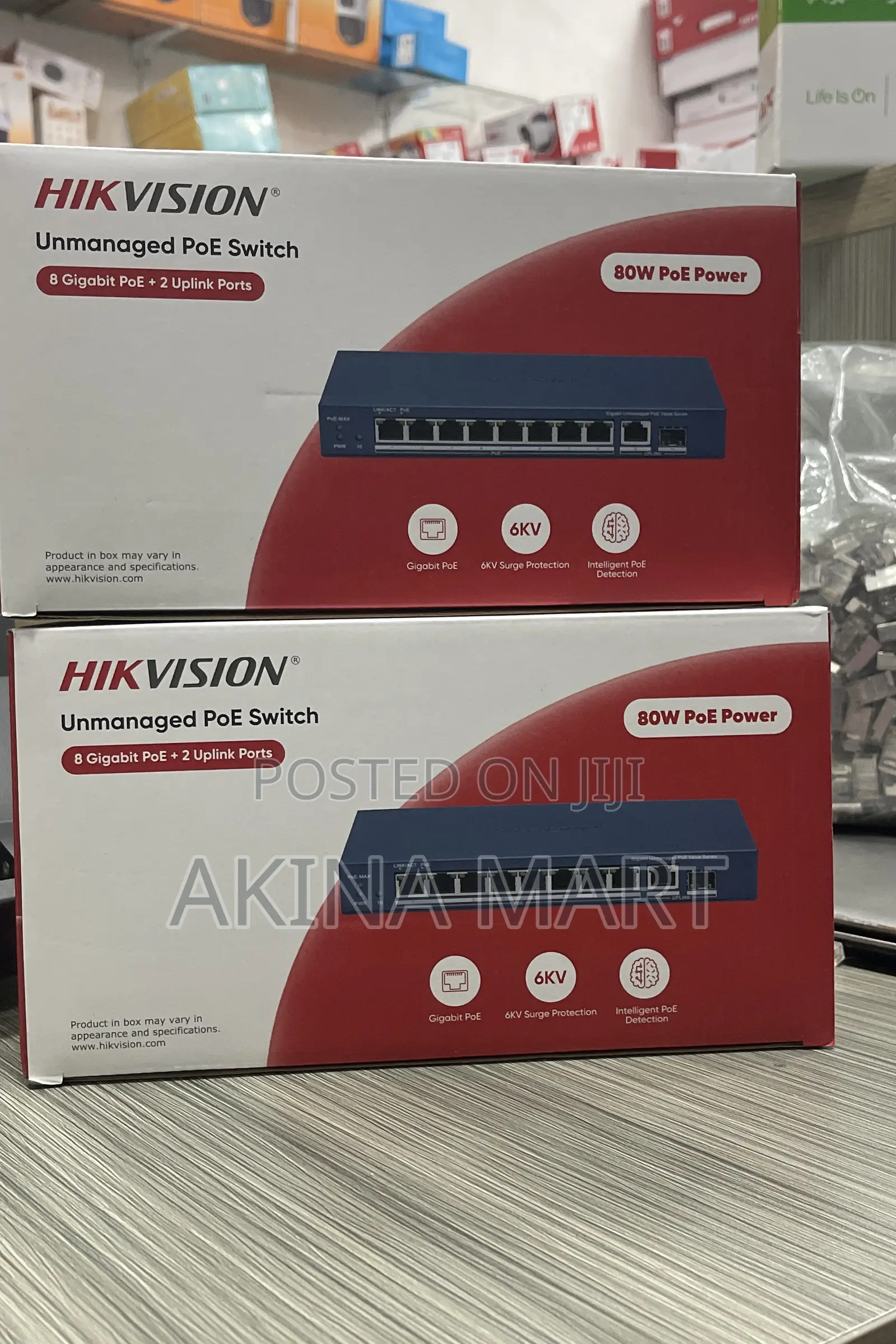 Hikvision 8port Poe Switch Unmanaged for sale - Price: GH₵ 500 on Jiji ...