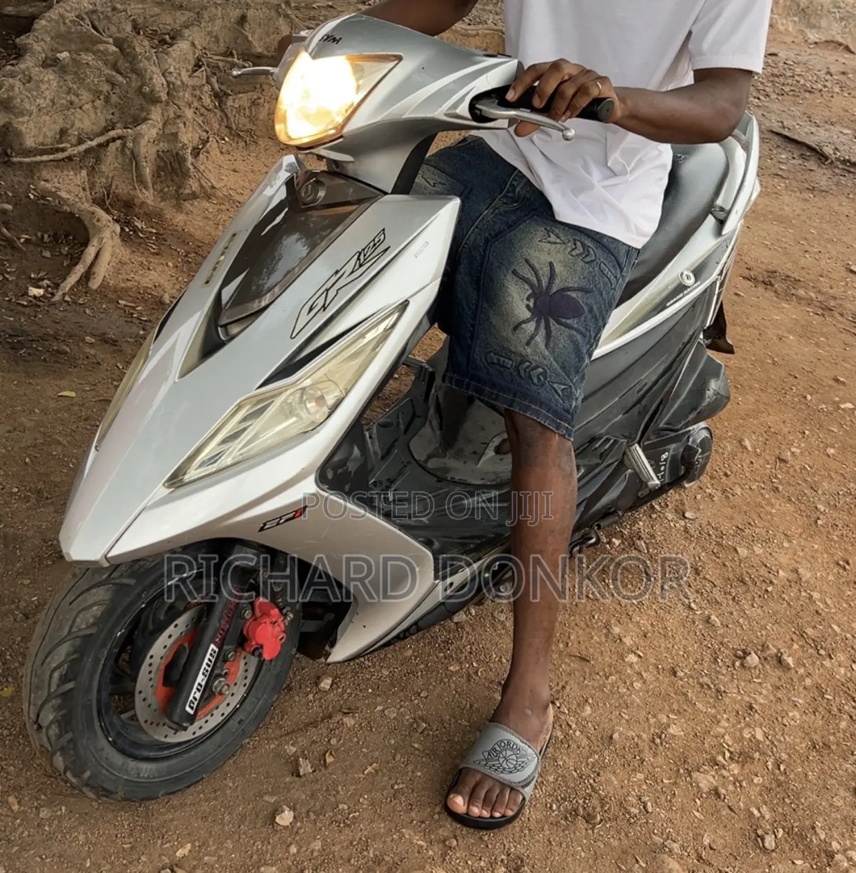 SYM Fnx 125 2023 Gray in Kumasi Metropolitan - Motorcycles & Scooters ...