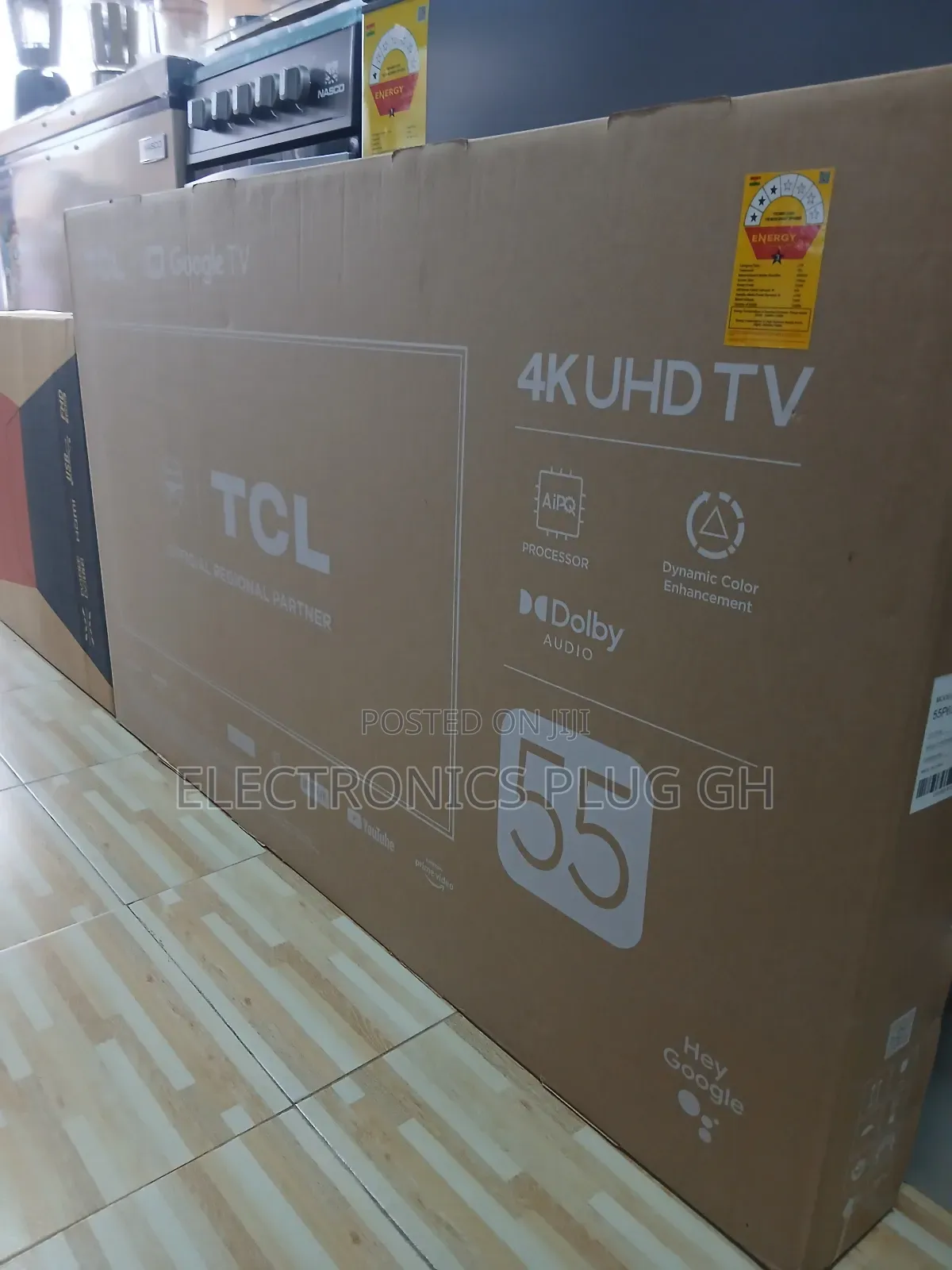 TCL 55 Uhd Smart Android Tv 55p6k in Accra Metropolitan - TV & DVD ...