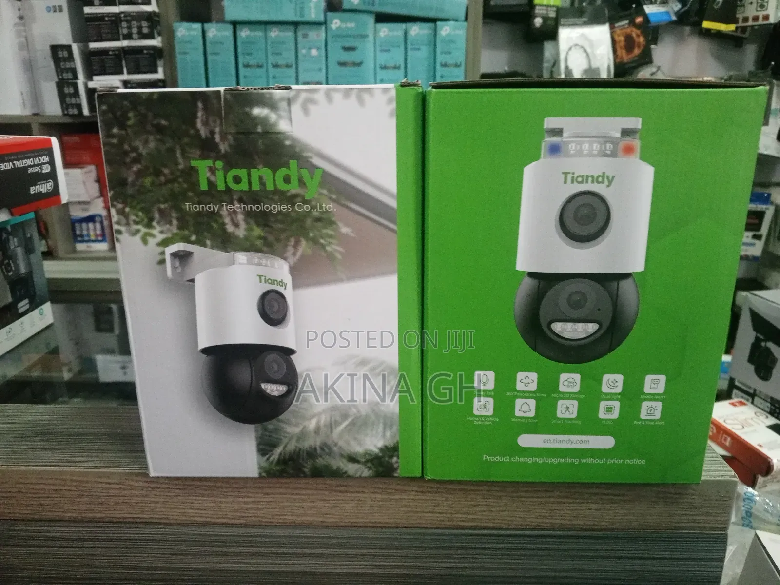 Tiandy Dual Lens Wifi Camera 2 Way Audio Tc-H363n in Lapaz - Security ...
