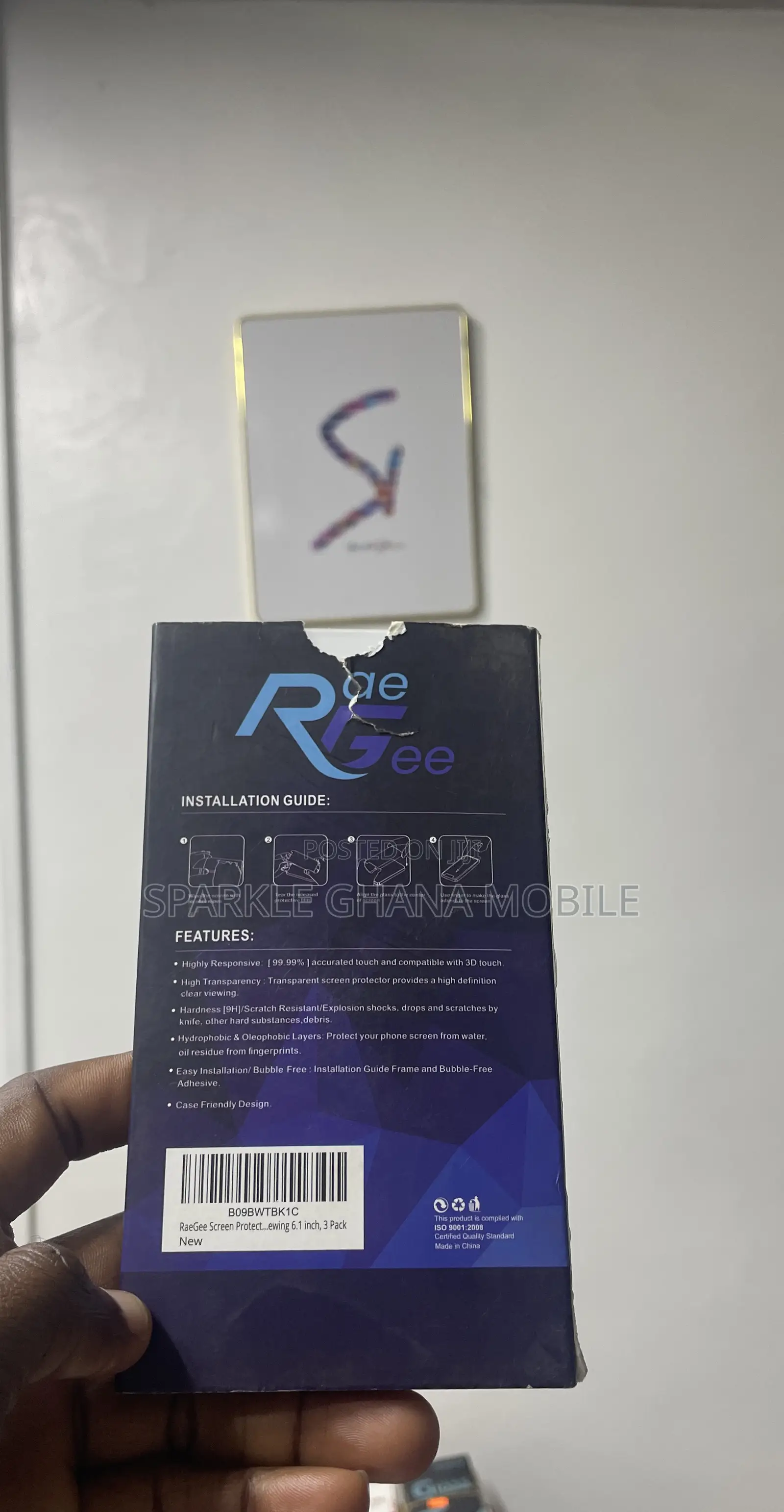 iPhone 12 Clear/ Privacy Screen Protector (3 Pack) in Circle ...