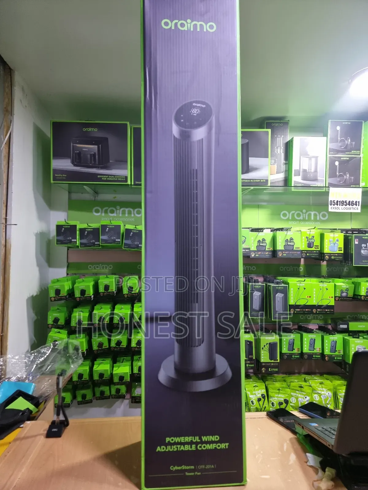 Oraimo Cyberstorm 40 Inch 50w Tower Fan in Madina - Home Appliances ...