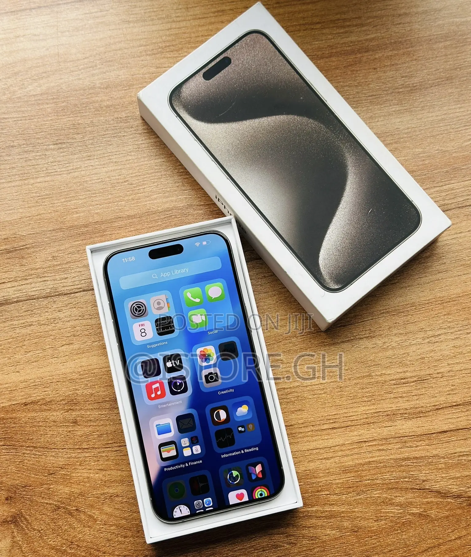 Apple iPhone 15 Pro Max 256 GB Silver in Accra Metropolitan - Mobile ...