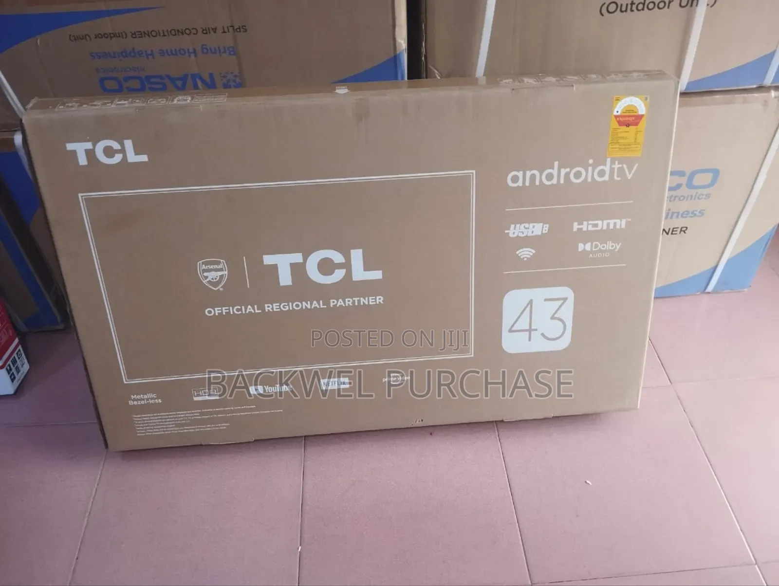 Reflective TCL 43 Inches Smart Tv Model:42s5400a, Available! in Accra ...