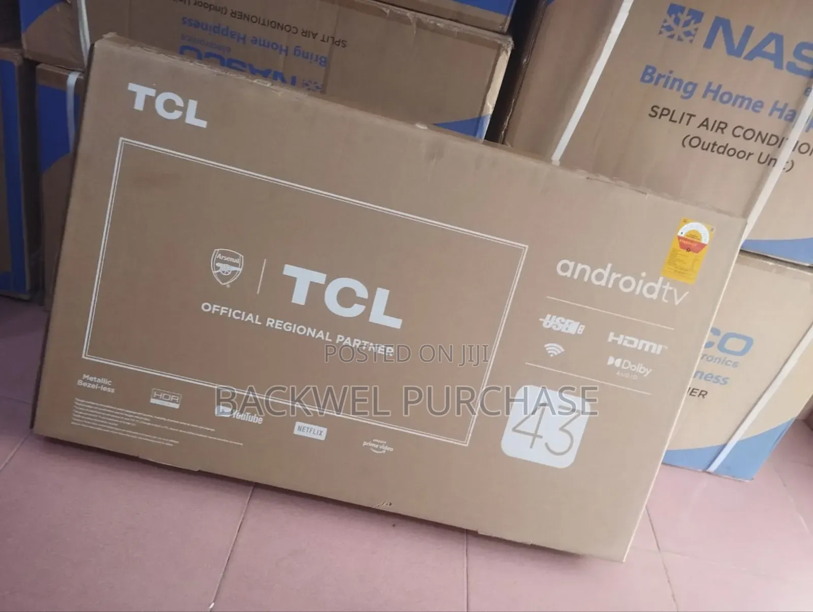 Analytical TCL 43 Inches Smart Tv Model:42s5400a, Available in Accra ...