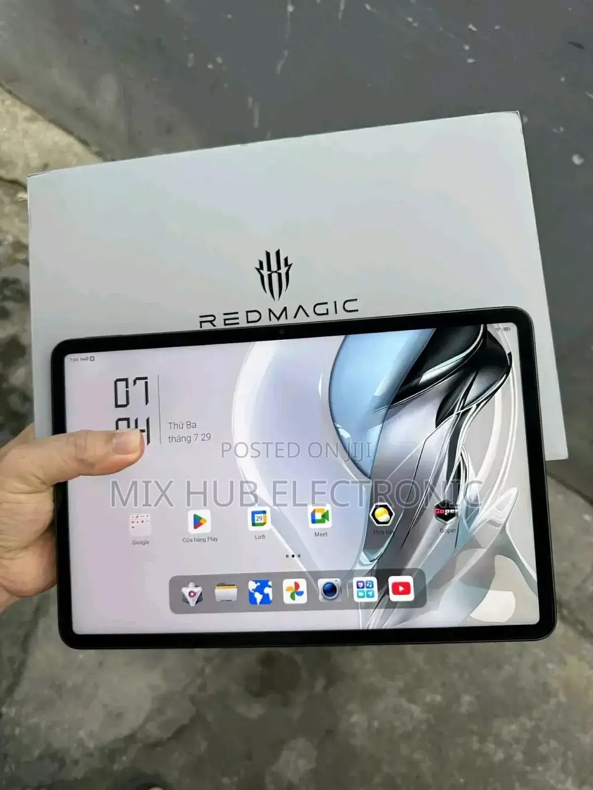 New ZTE Nubia Red Magic Gaming Tablet Pro 256 GB Black in Offinso ...