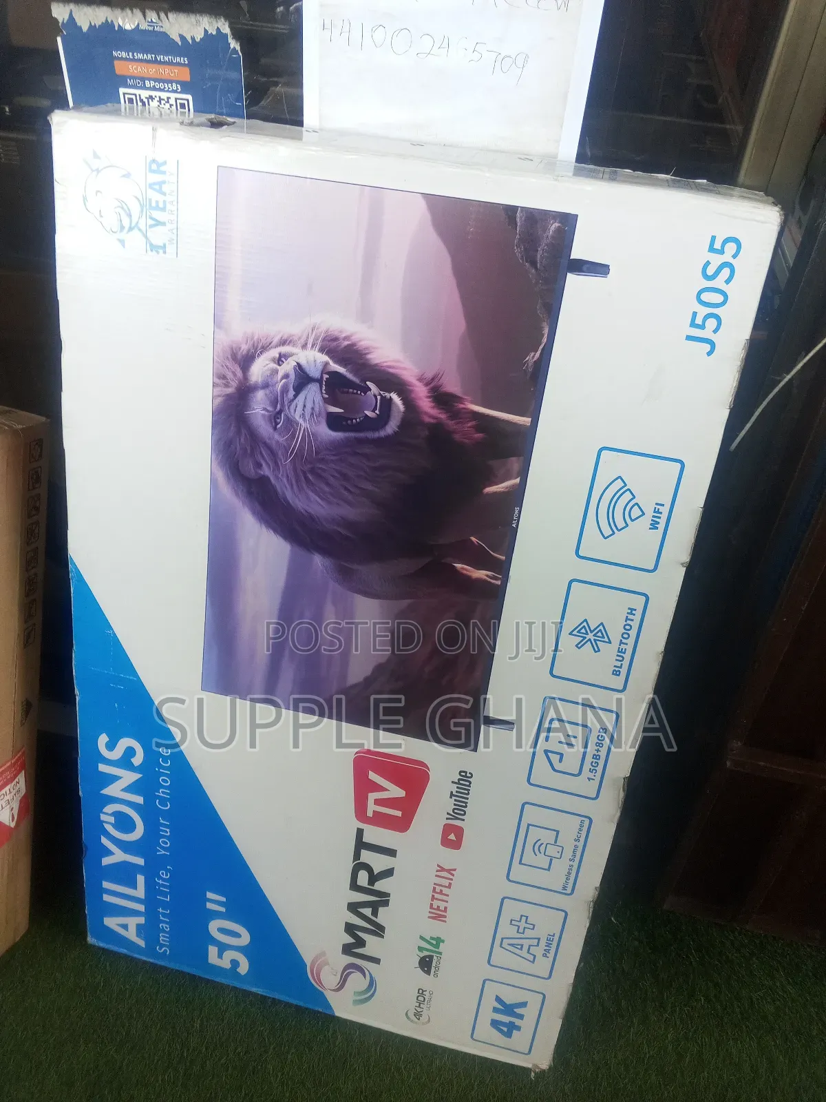 Ailyons Led Tv Series, Ailyons 50 Inches Smart Tv in Avenor Area - TV ...