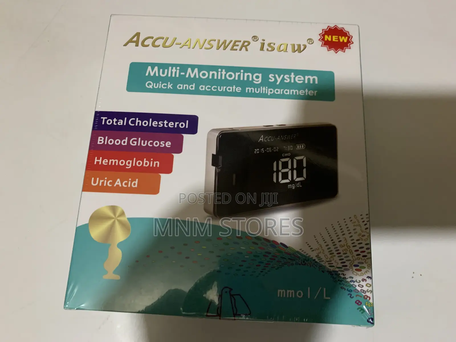 Accu Answer Cholesterol Hb Glucose Uric Acid Monitor in Accra ...