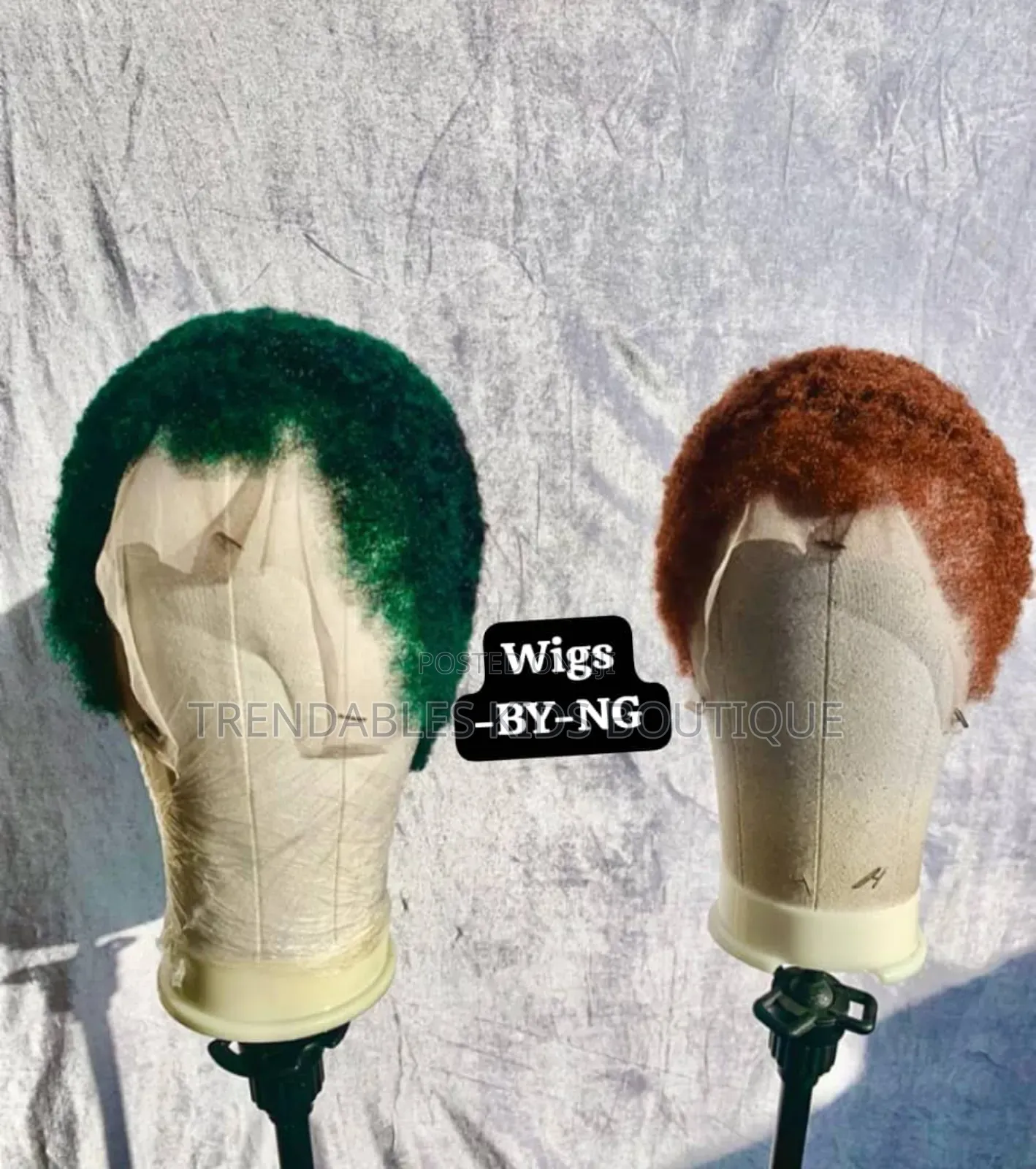 Natural Short Cut Afro Wig Cap in Accra Metropolitan - Hair Beauty ...