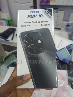 New Tecno Pop 10C 64 GB Black in Accra Metropolitan - Mobile Phones ...