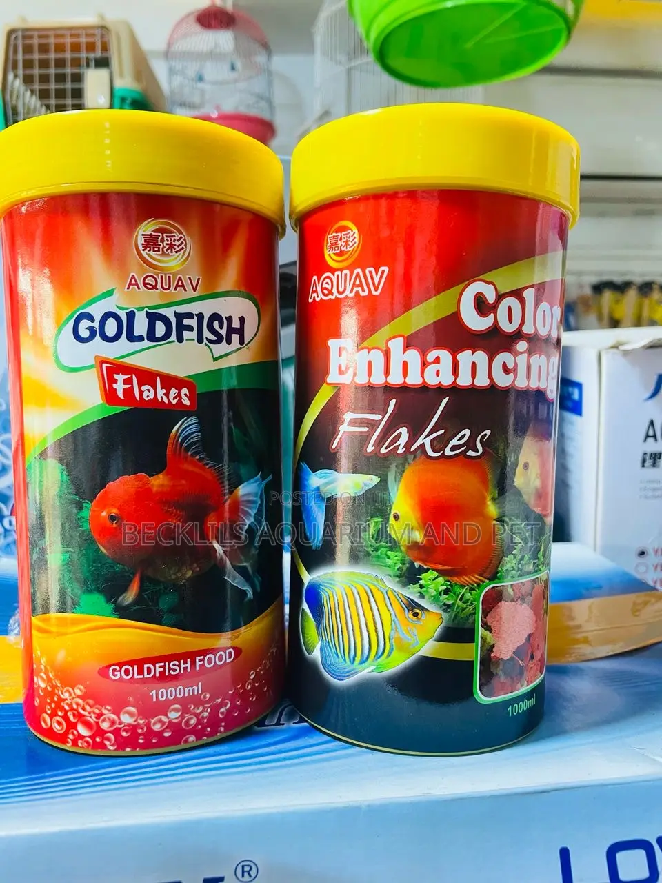 Extra Large Fish Flakes in Madina - Fish, Becklilz Aqariumandpetshop ...