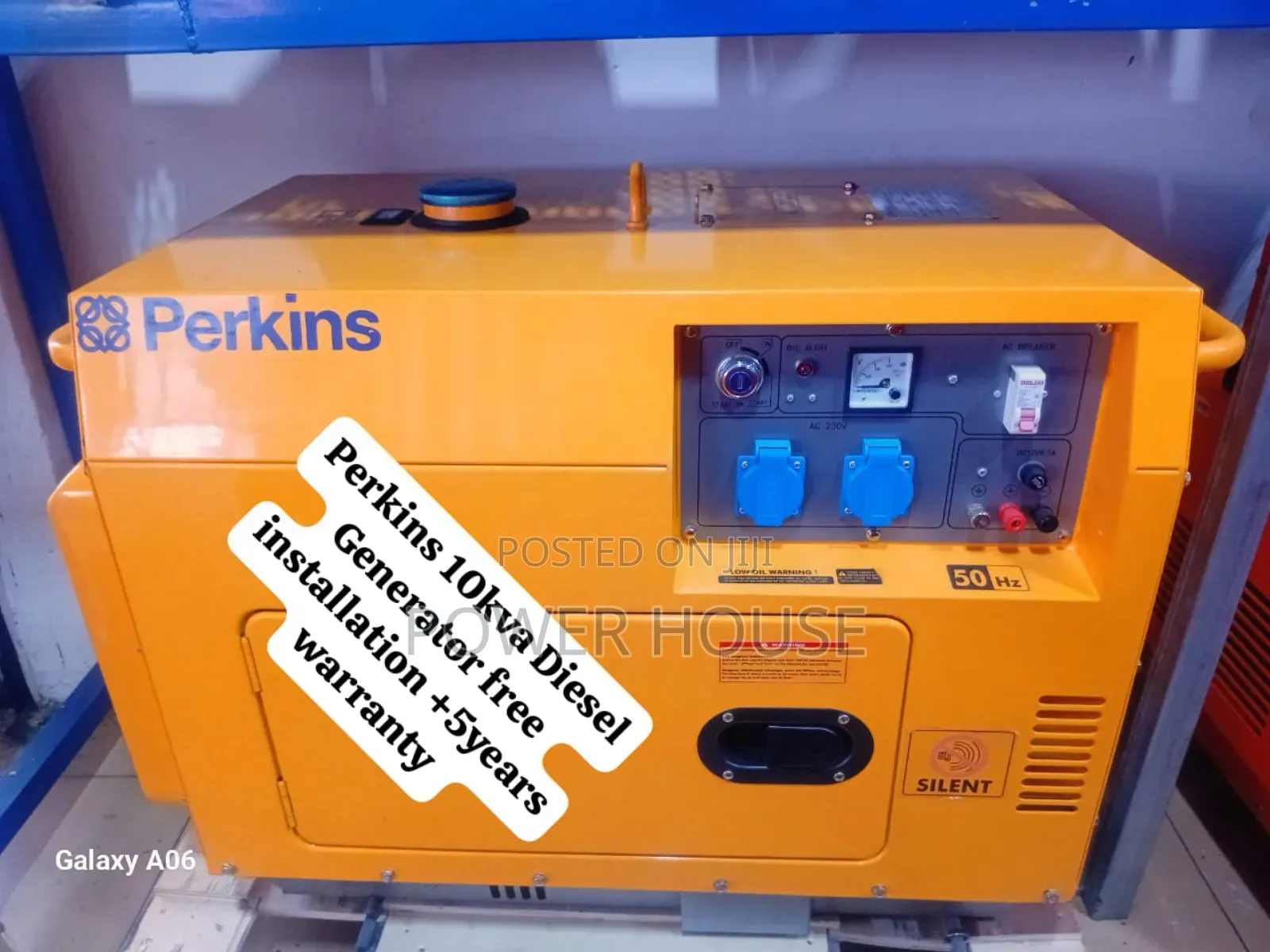 The Quantum Mixer Perkins Diesel Generator 10kva Silent in Accra ...