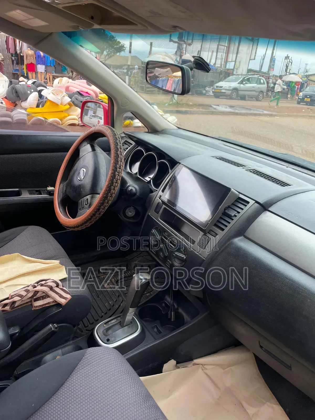 Nissan Versa Home Used Engine and Gear Box Just a Month Ago in Sunyani ...