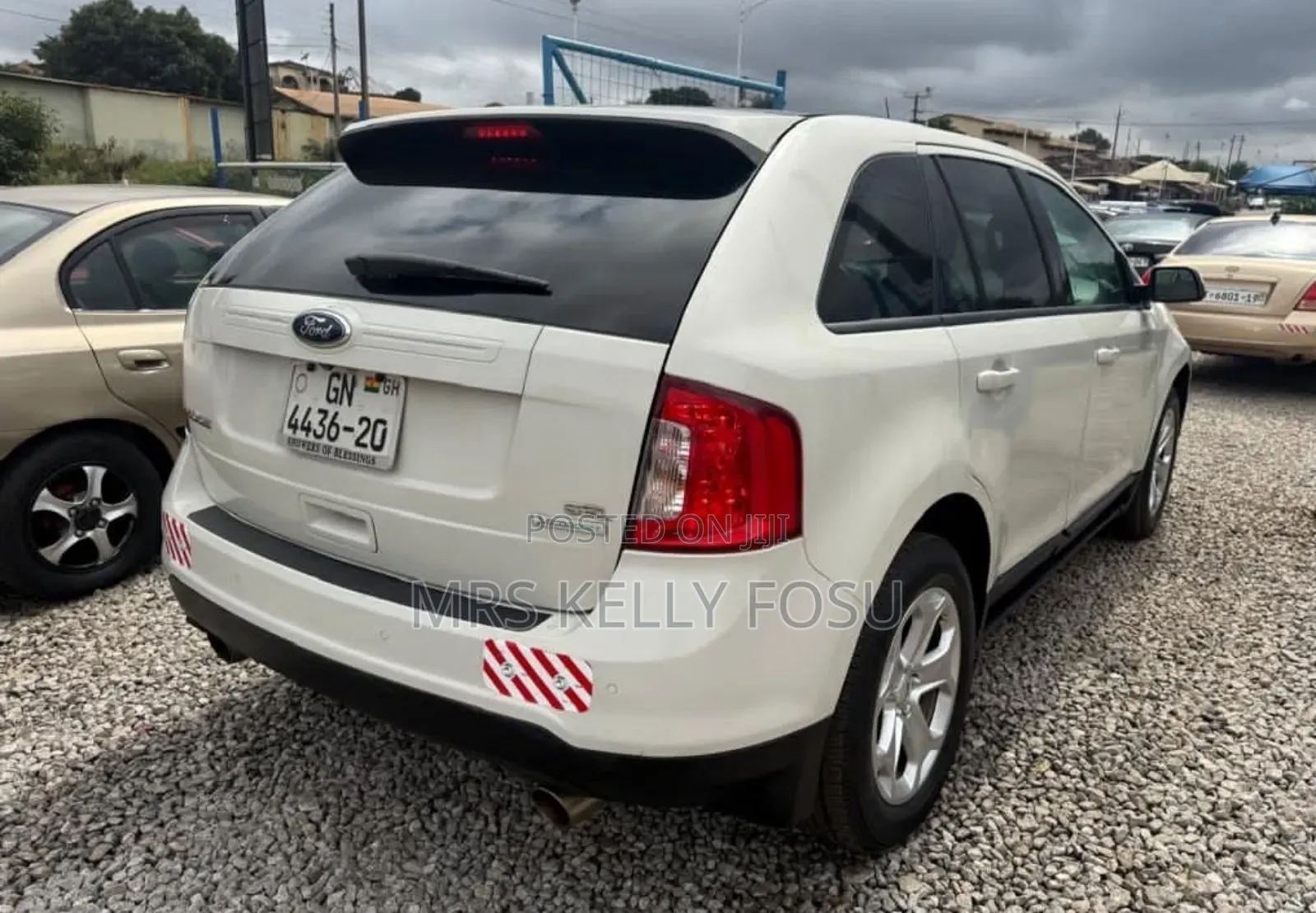 Ford Edge SEL 4dr FWD (2.0L 4cyl 6A) 2013 White in Kumasi Metropolitan ...