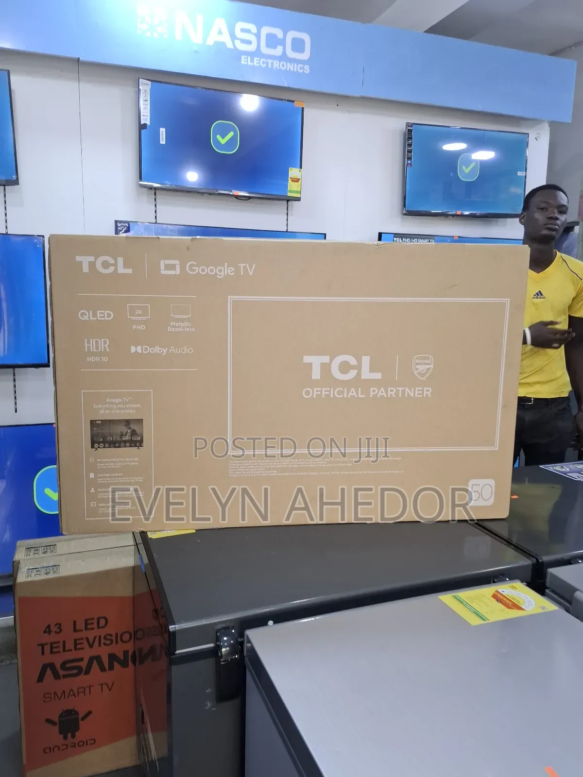 Quality and Affordable TCL 50 Inches Qled Smart Tv Uhd in Awoshie - TV ...