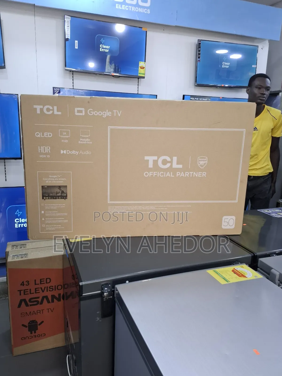 Quality and Affordable TCL 50 Inches Qled Smart Tv Uhd in Awoshie - TV ...