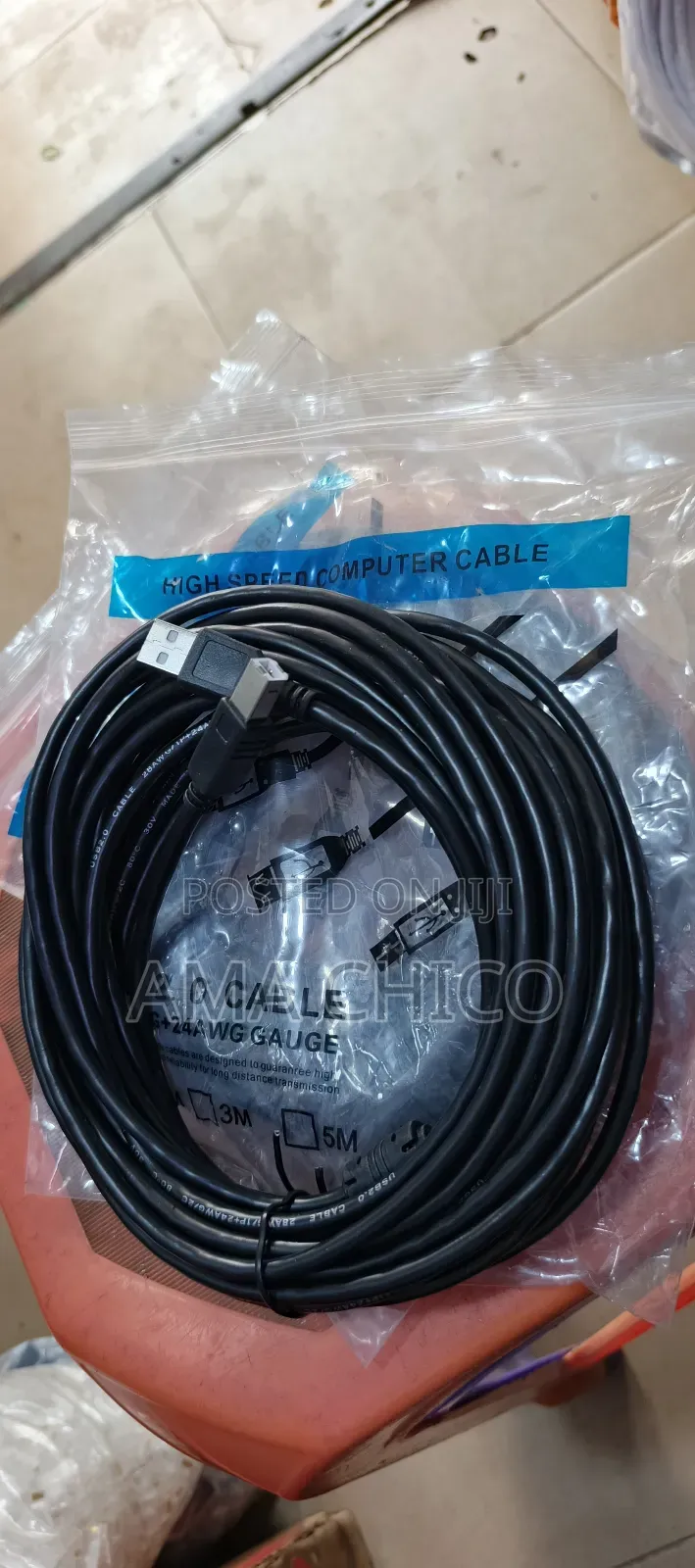10m Printer Cable in Circle - Computer Accessories , Ama Chico | Jiji.com.gh