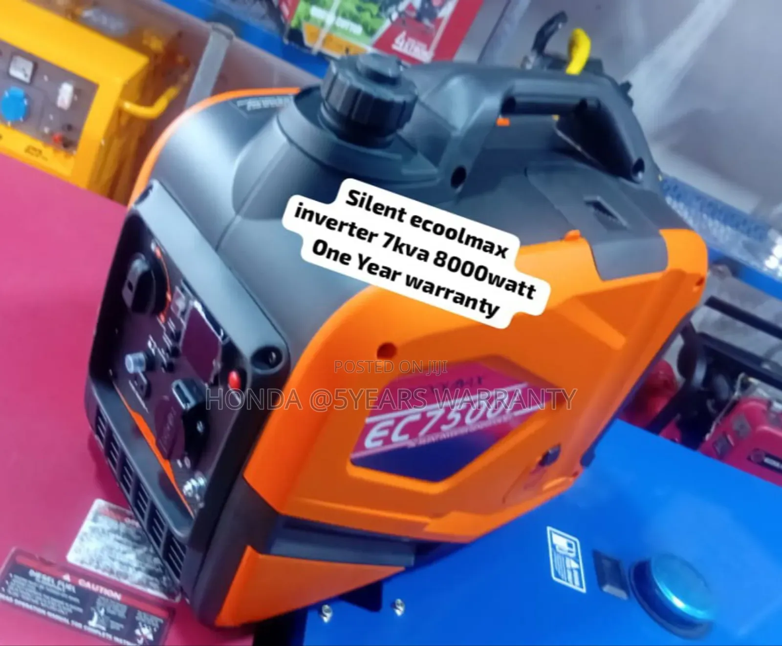 Silent 7500i Ecoolmax Inverter 7kva Petrol Generator 7500i in Accra ...