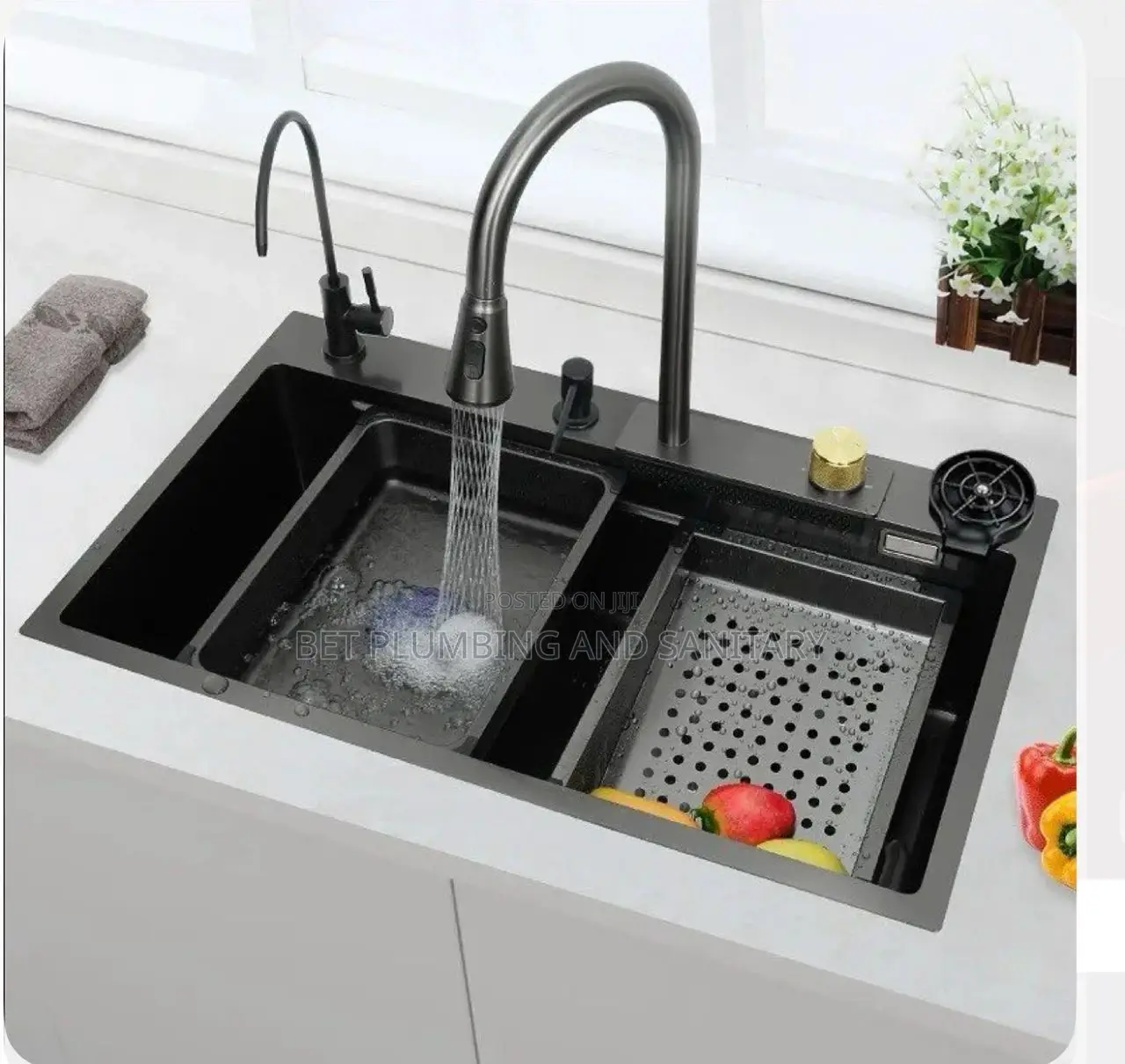 Luxury Led Sink With Pullout Tap_chop Board Etc Complete in Accra ...