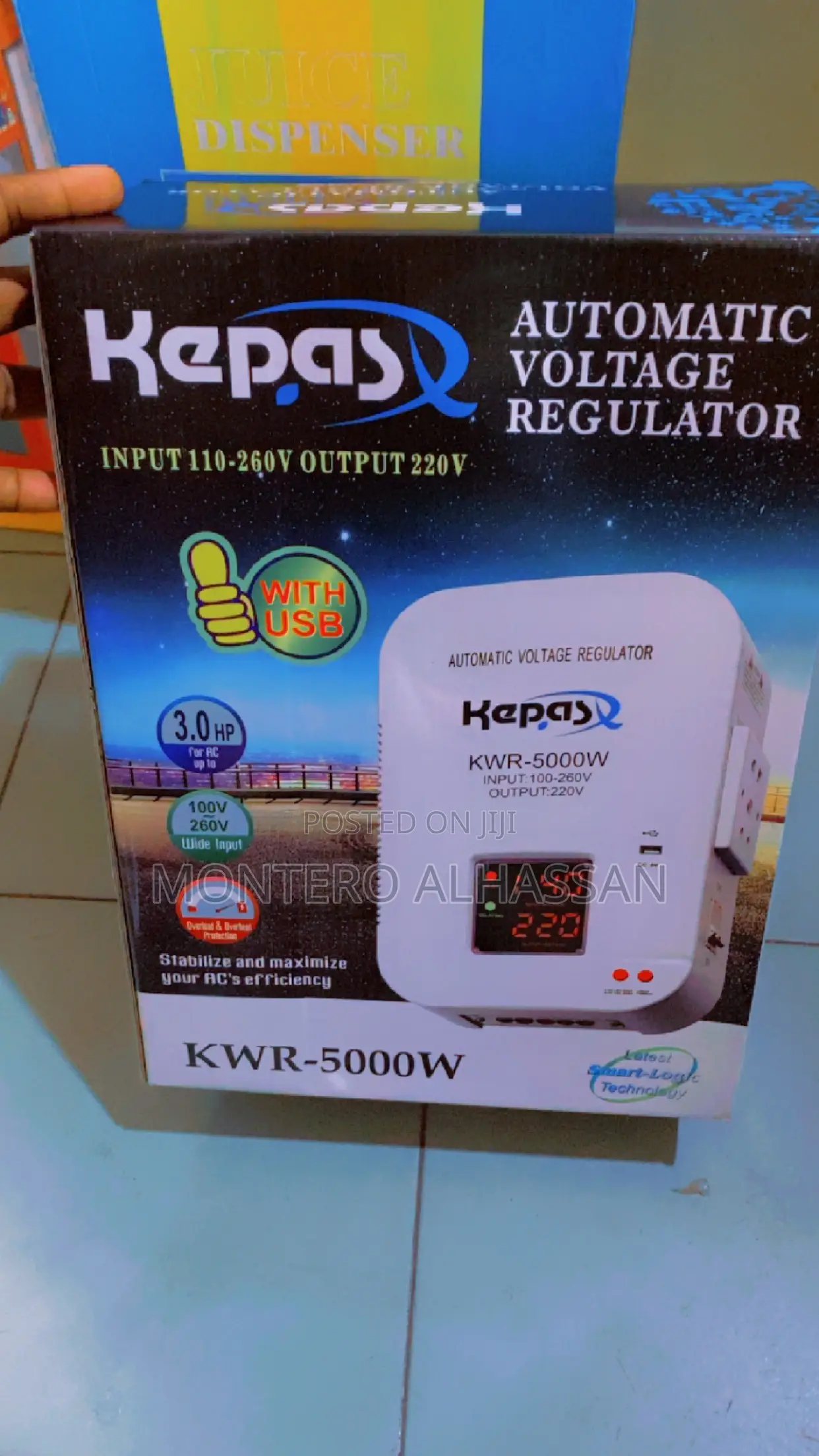 Kepas Wall Mount Stablizer 5000watts in Accra Metropolitan - Home ...