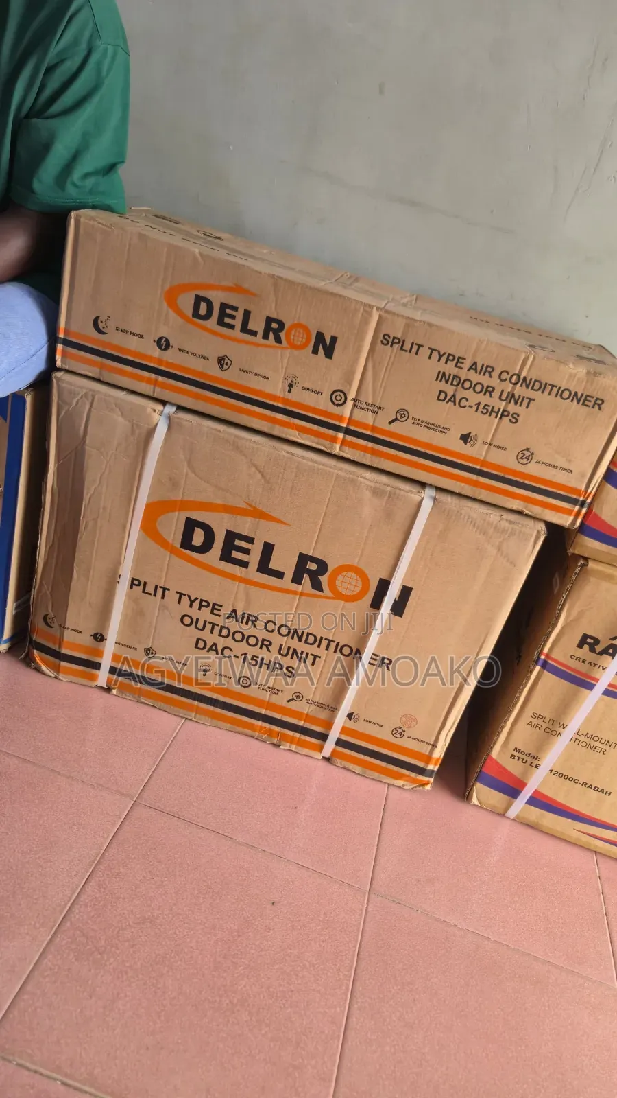 Astonishing Delron Brand New 1.5hp R410 Air-Condition in Accra ...