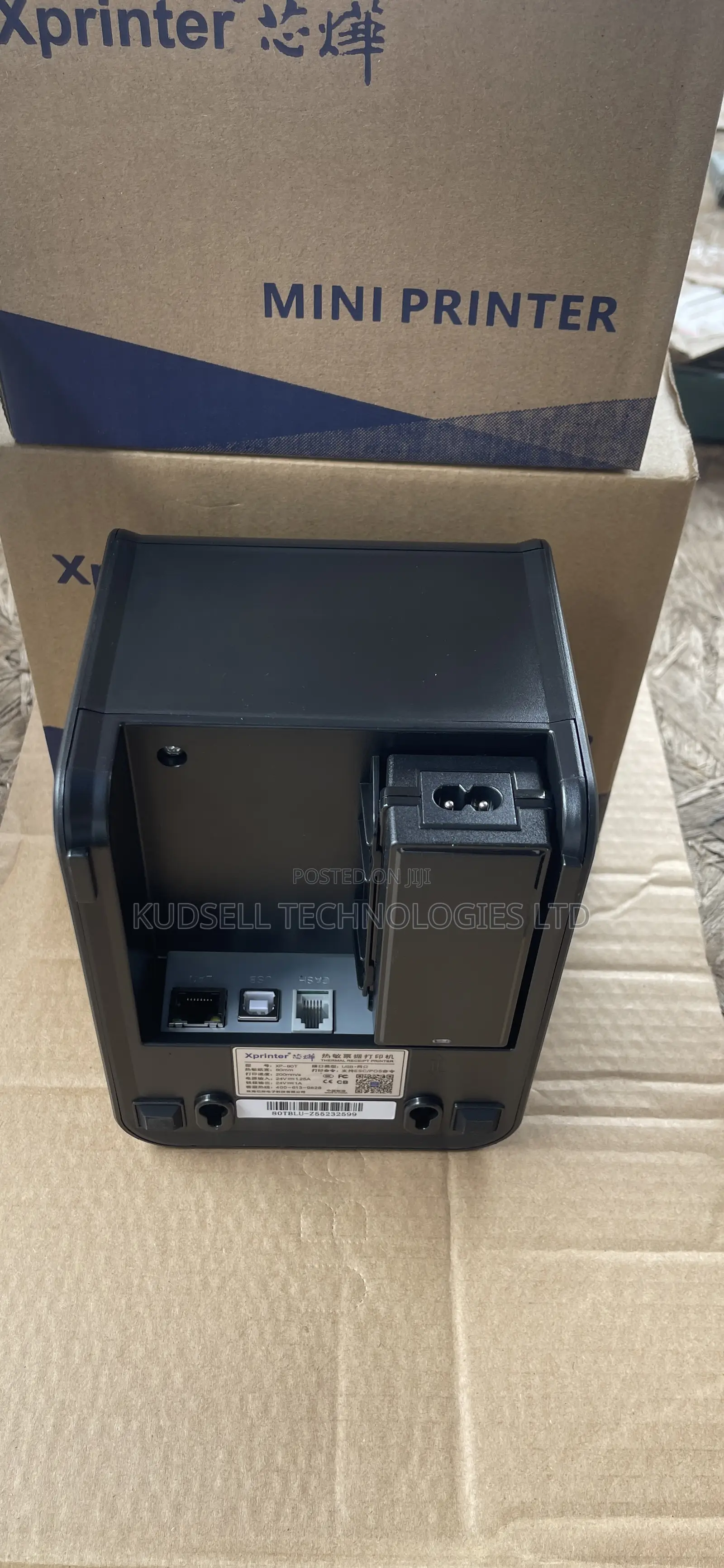 Xprinter Xp-80t 80mm Usb + Lan Pos Receipt Thermal Printer in Tesano ...