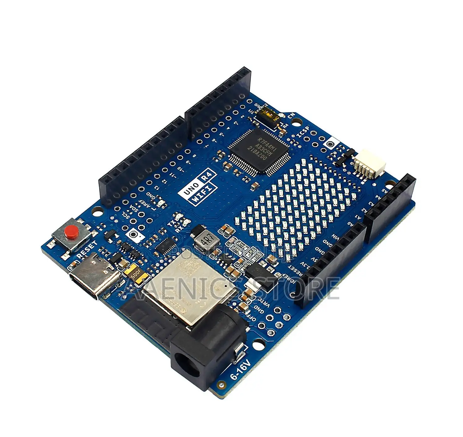 Arduino Uno R4 Wifi With Usb-C Cable – 32-Bit McU, Wifi, Bluetooth in ...