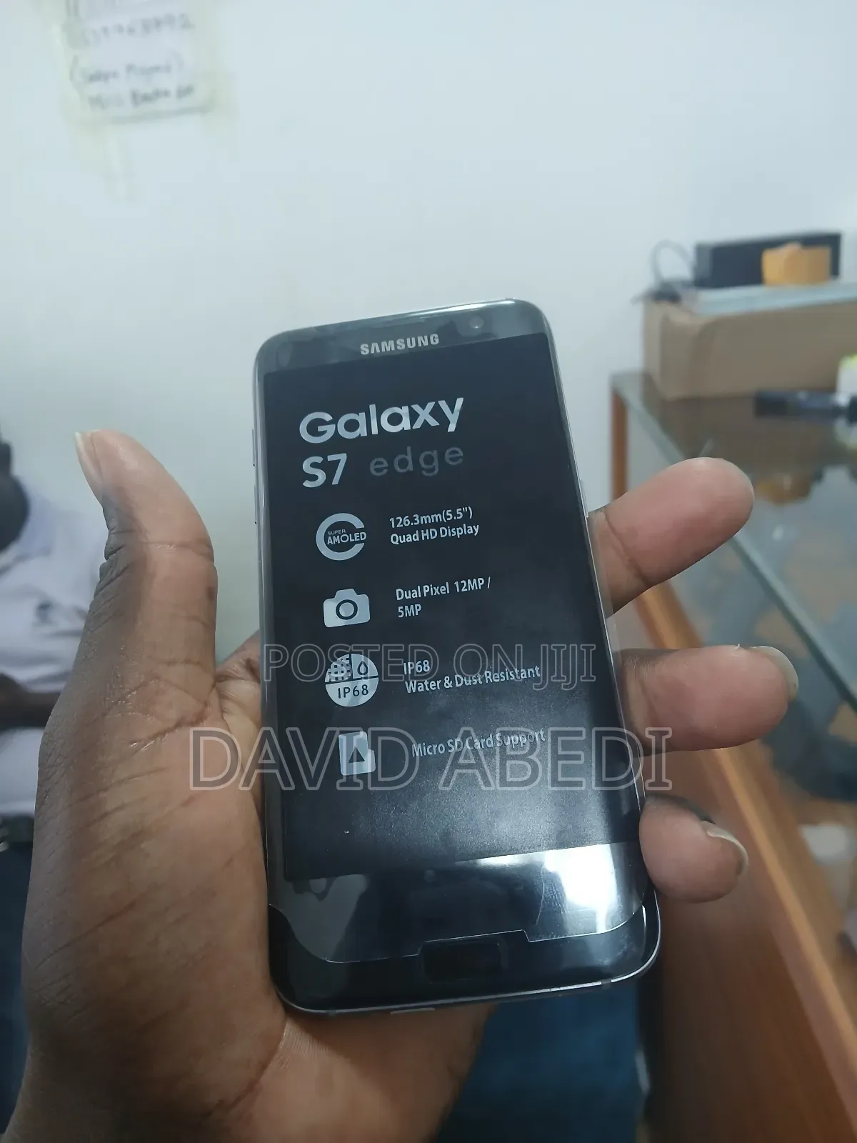 Samsung Galaxy S7 edge 64 GB Black in Tema Metropolitan - Mobile Phones, Yakubu Phones | Jiji.com.gh