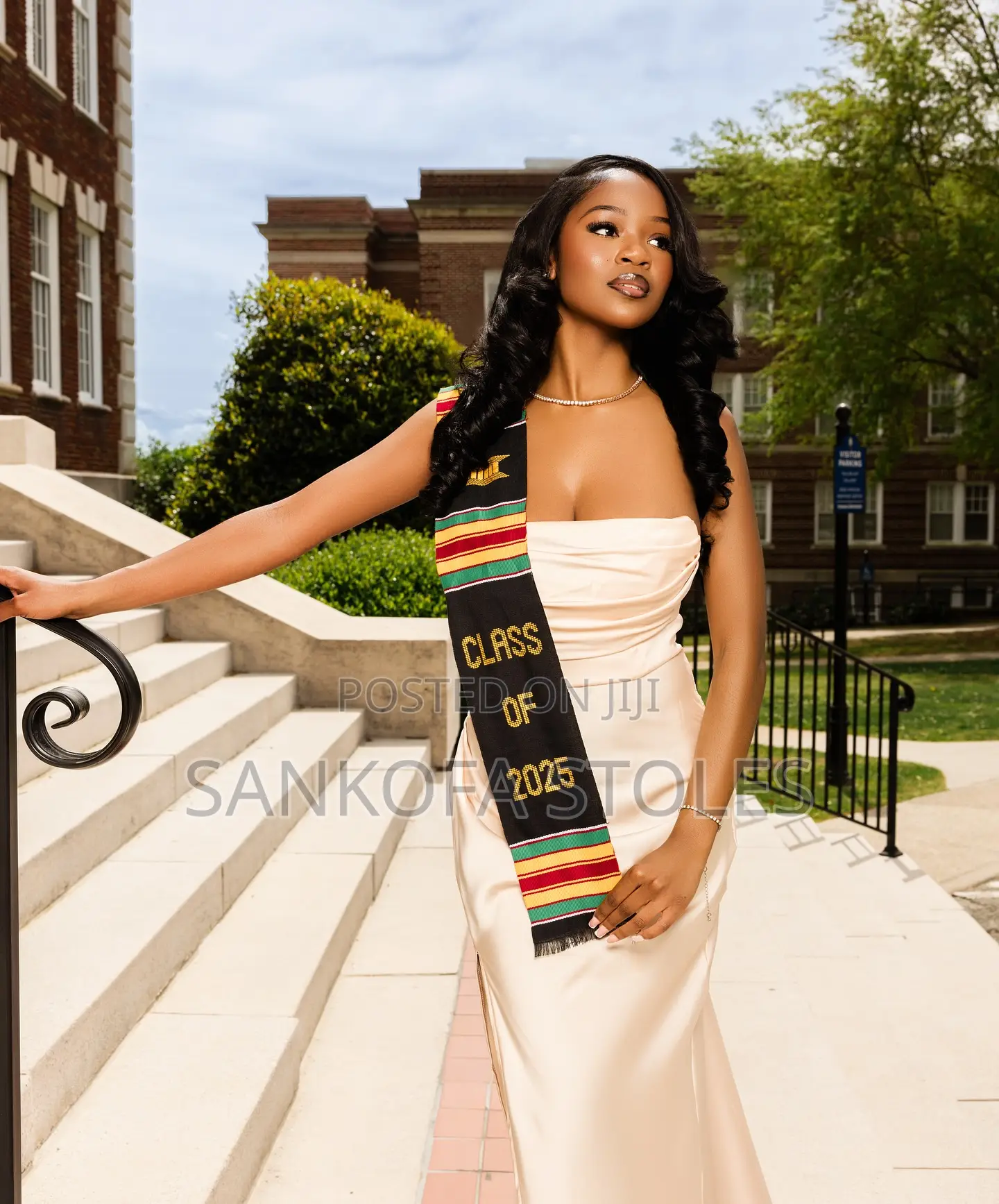 Handwoven Customize Graduation Kente Sash Stoles in Lapaz - Children's ...