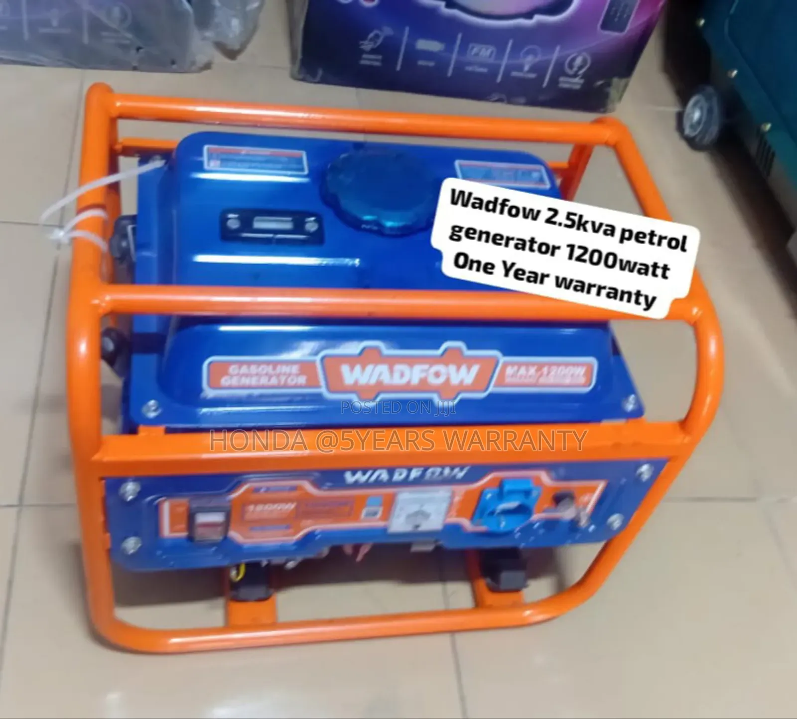 Easy and Convenient Use Wadfow 2.5kva 1200watt Generator in Accra ...