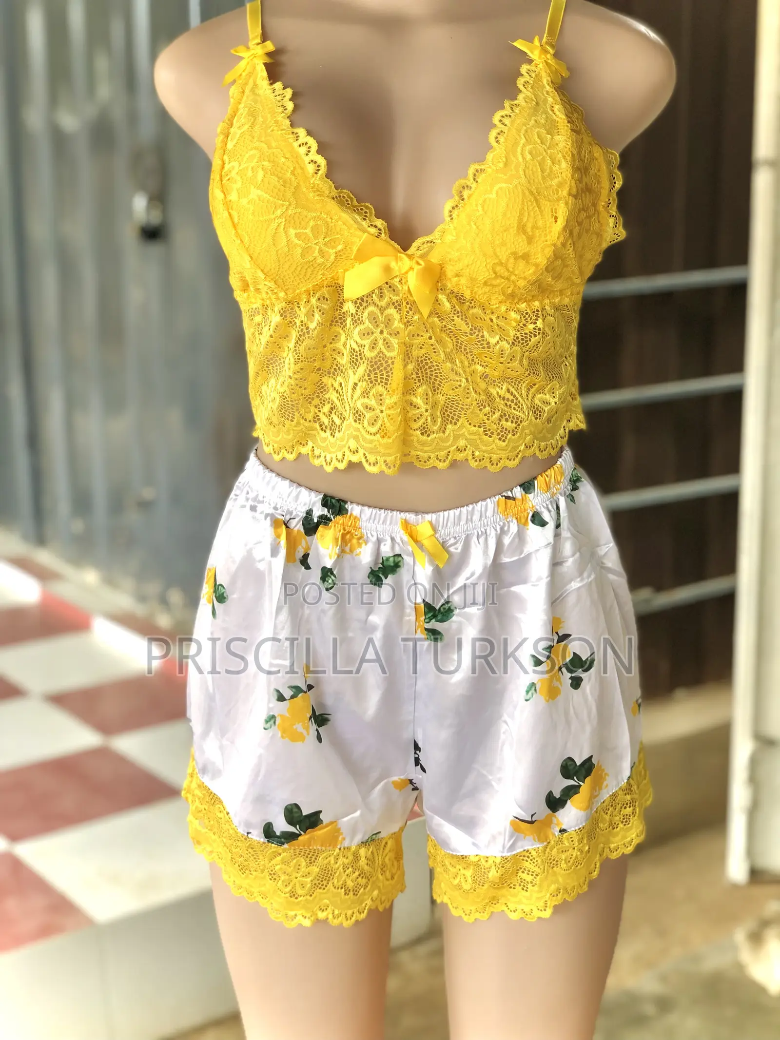 Gold Lace Top and Down Night Wear in Accra Metropolitan - Clothing ...