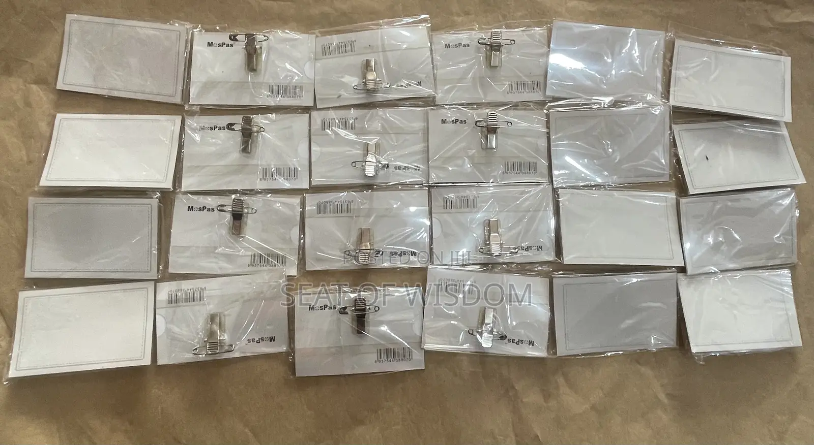 Name Tag With Pin Clip in Ashomang Estate - Stationery & Office ...