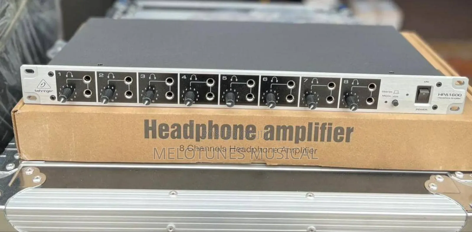 Behringer Ha8000 8-Channel High-Power Headphones Mixing Amplifier in Accra Metropolitan - Audio ...