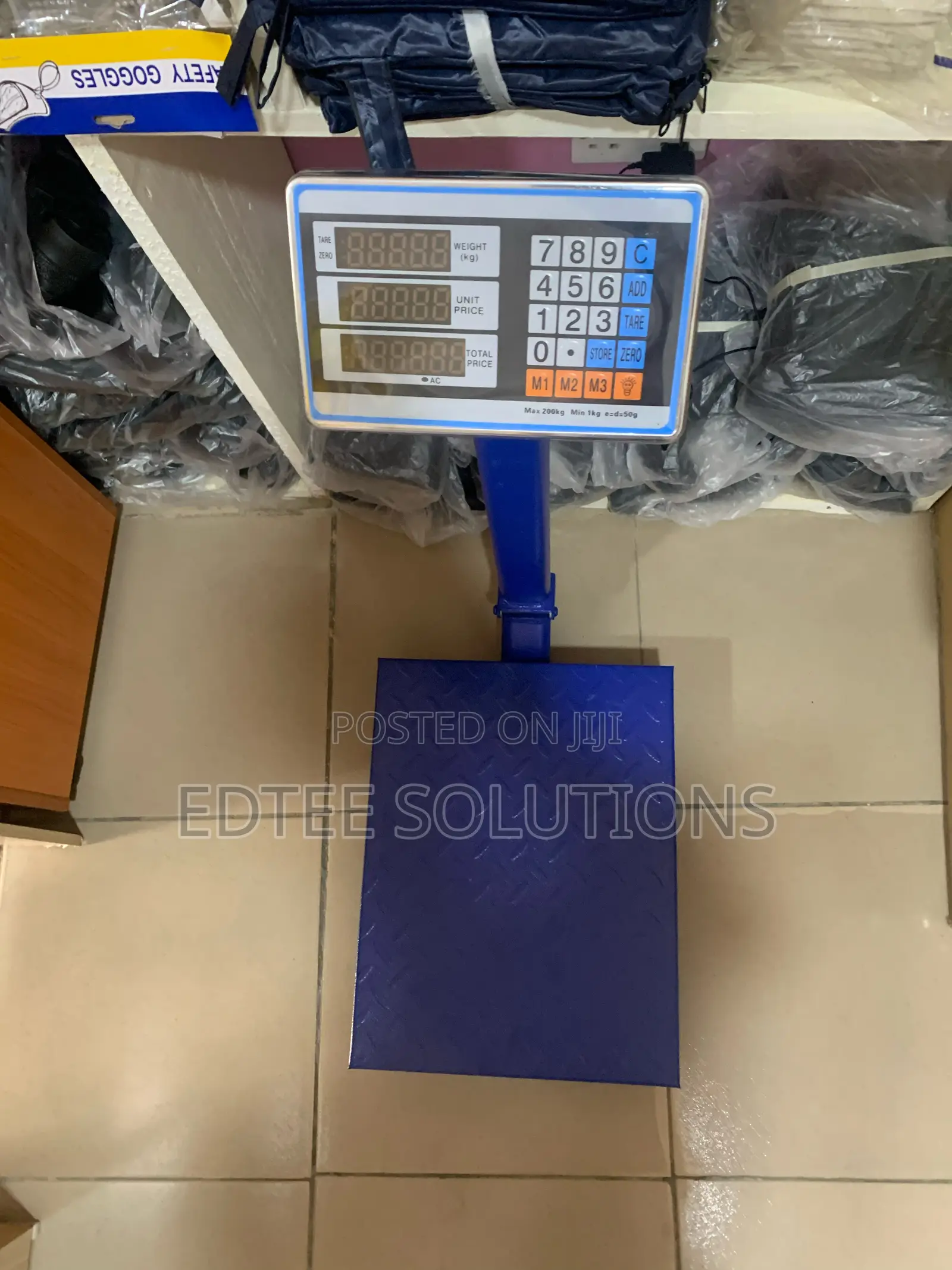 24hr Rechargeable Digital Platform Scale (Calibration Available) in ...