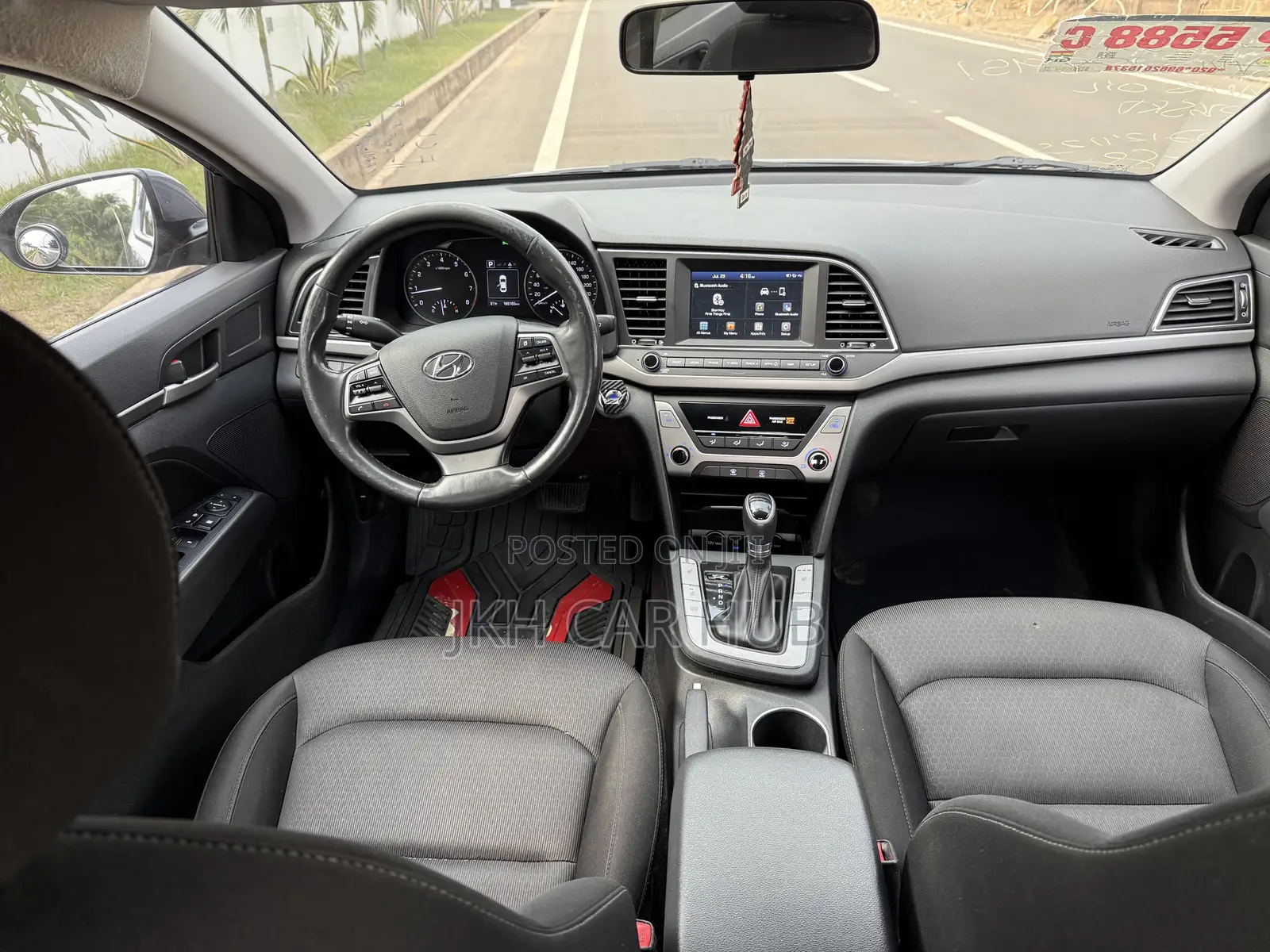 Hyundai Elantra SEL 2018 Gray in Spintex - Cars, Jkh Car Hub | Jiji.com.gh