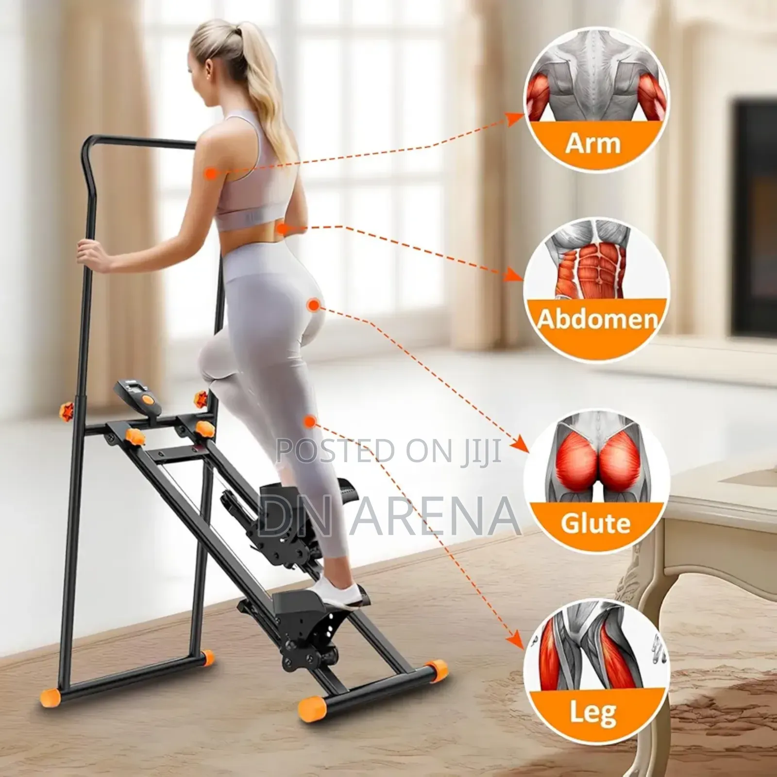 Stair Steppers Exercise at Home, Vertical Climber Exercise Machine in ...