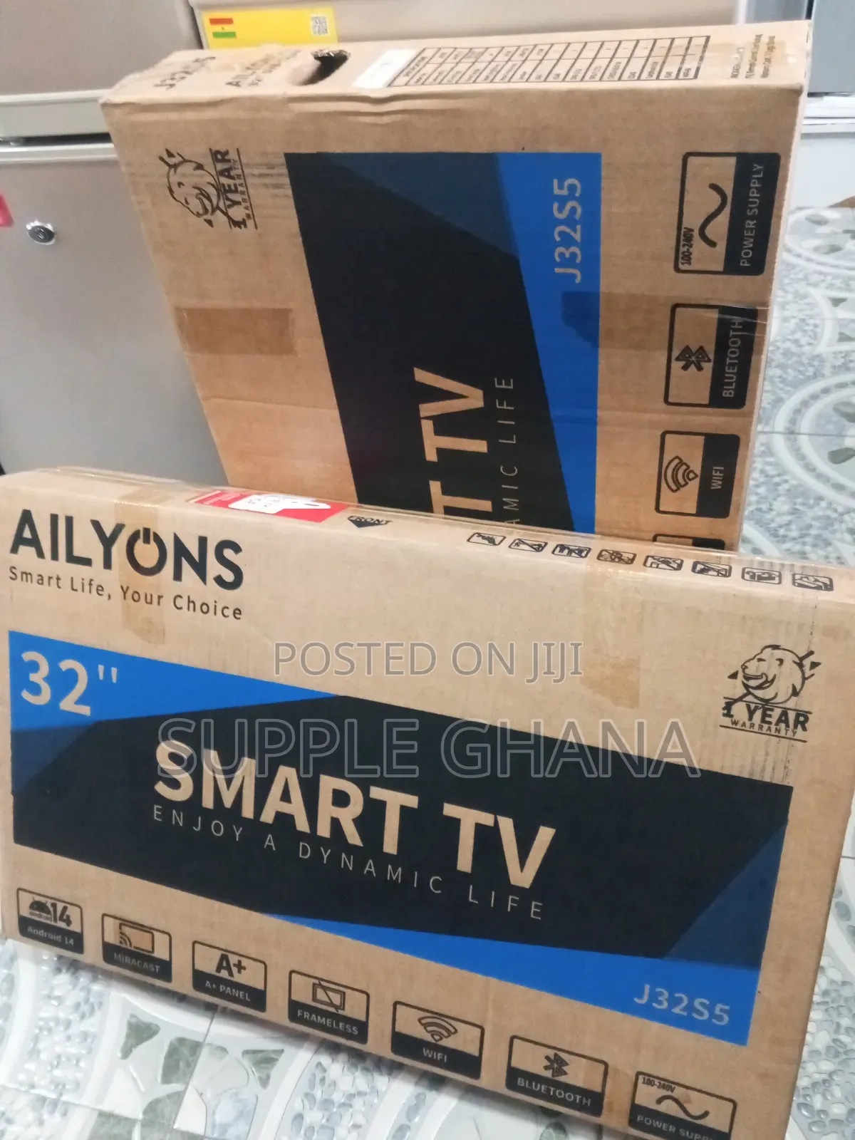 Android Tv With Youtube and Netflix Ailyons 32 Inch Smart Tv in Avenor ...
