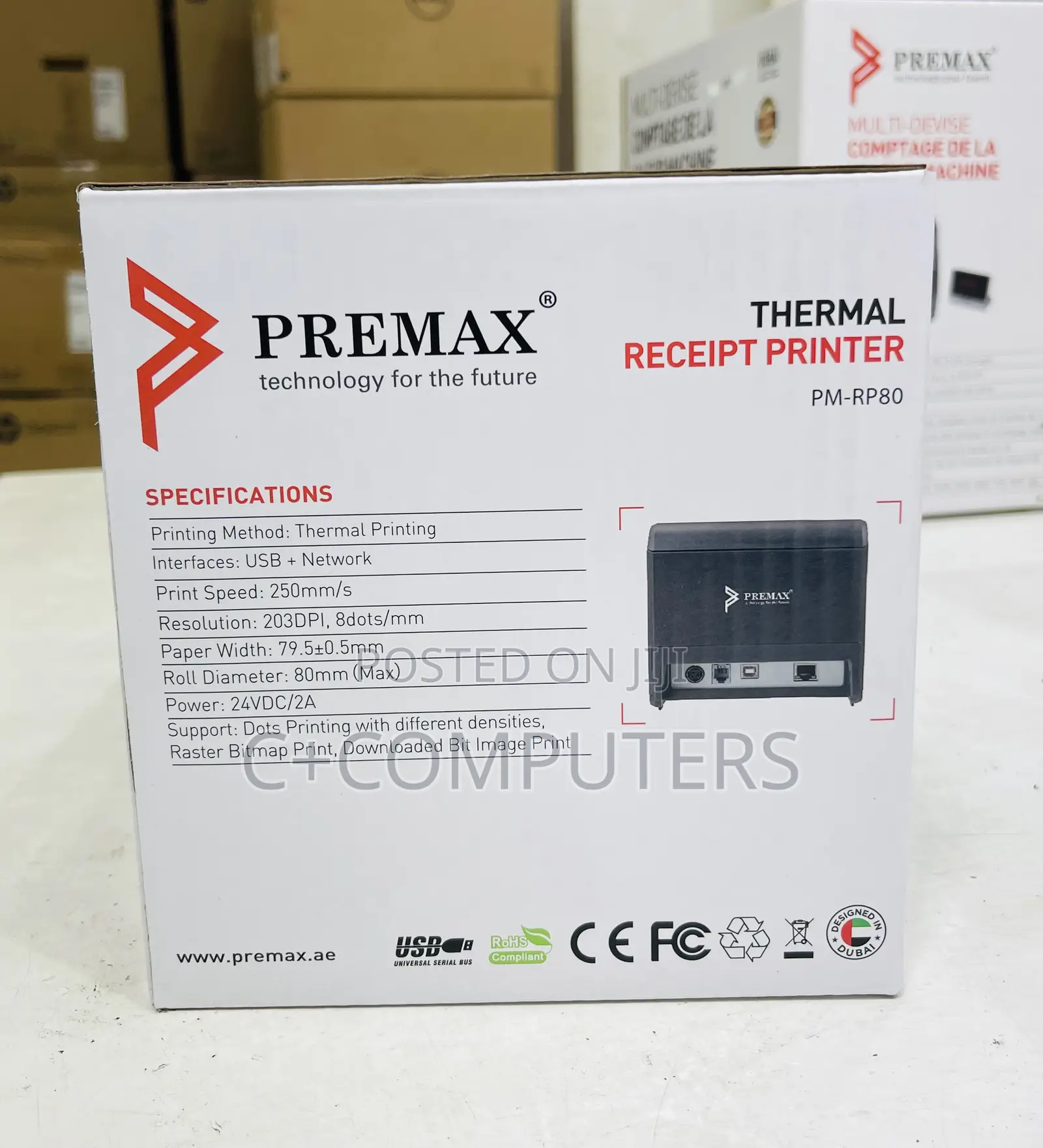 Premax Pm-Rp80 Thermal Receipt Printer in Kokomlemle - Printers & Scanners, C Plus Computers Ltd ...