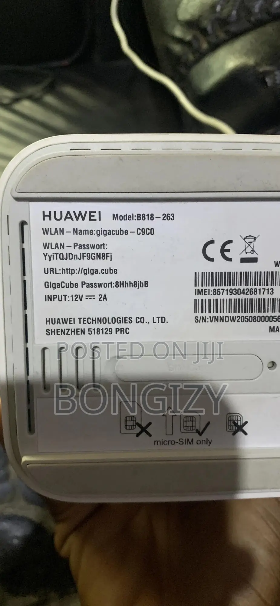 Huawei B818-263 in Accra Metropolitan - Networking Products, Bongizy ...