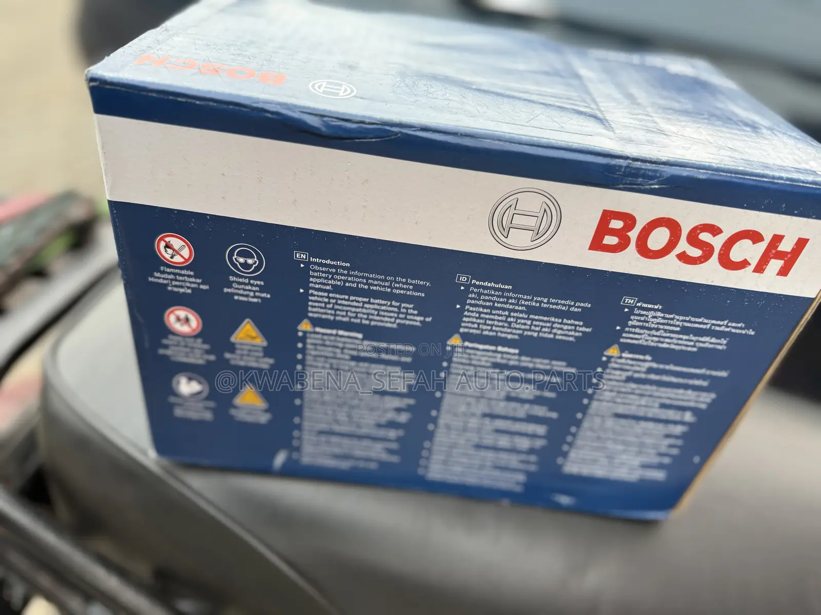 Original Brand New Car Bosch Battery (15 Plate) Available For All Cars ...