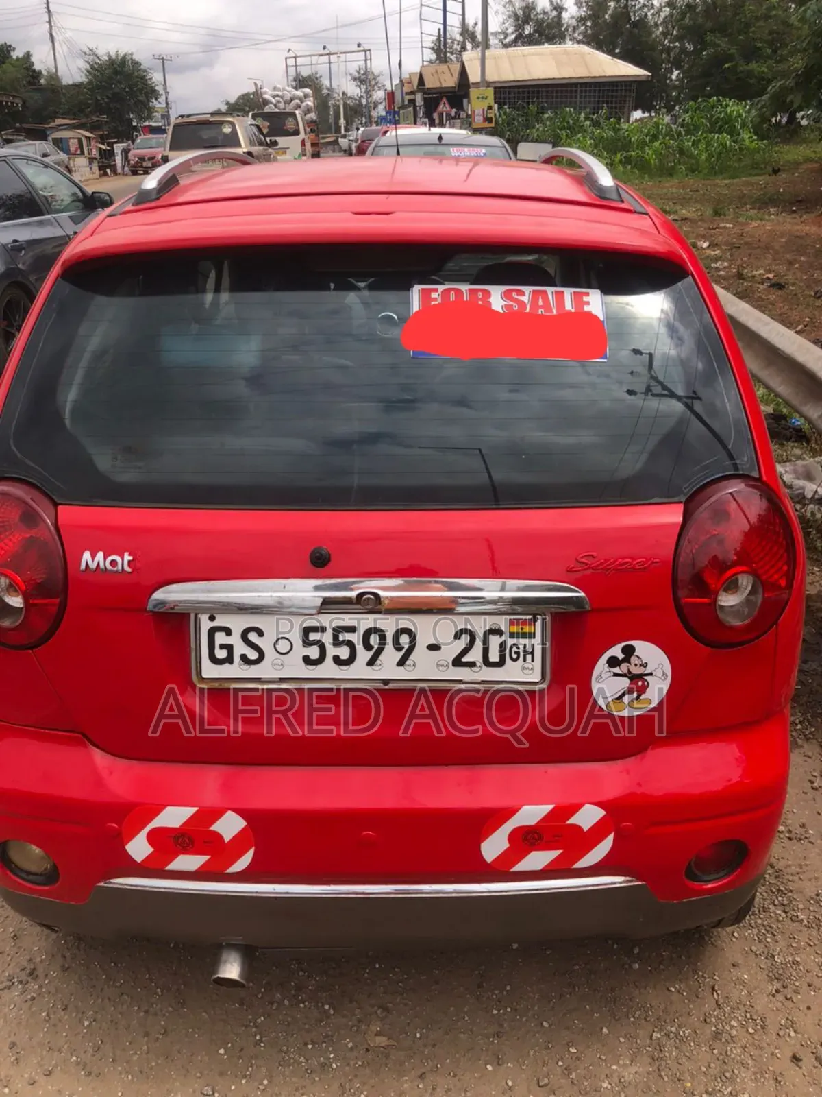 Daewoo Matiz 2016 Red in Kumasi Metropolitan - Cars, Alfred Acquah ...