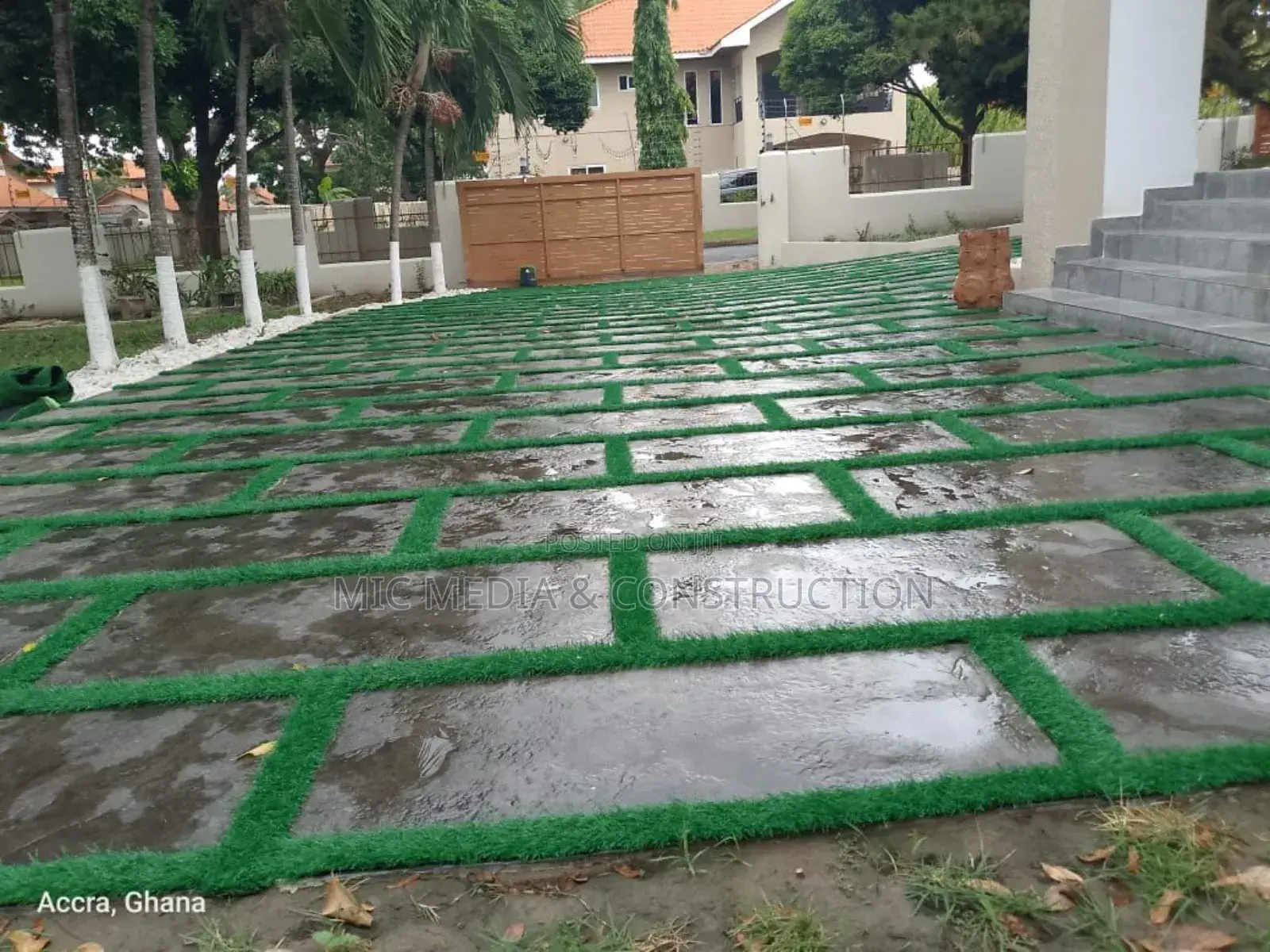 Stamp Concrete, Pavement, Tiles, Slabs Etc. in Ga East Municipal ...