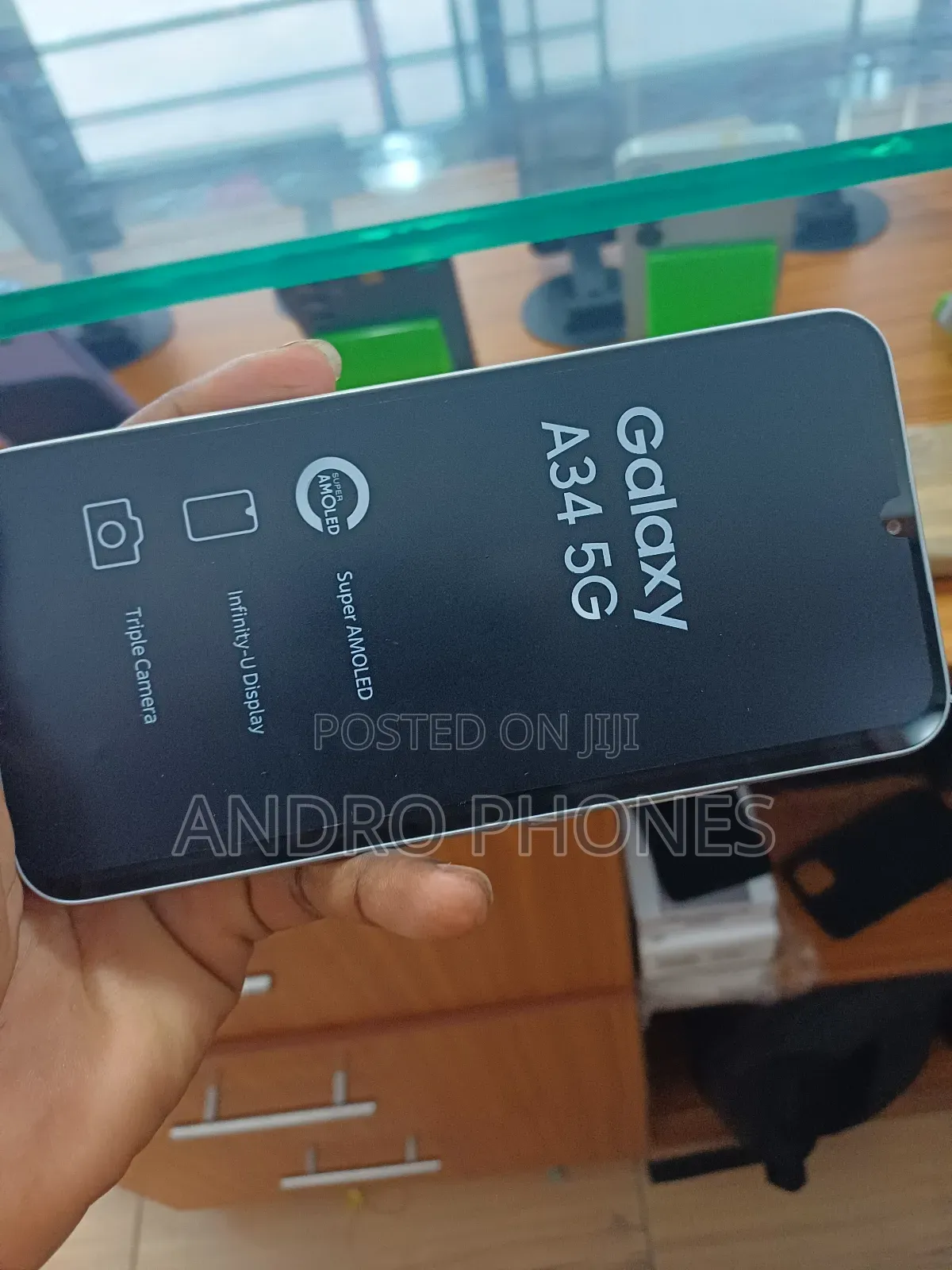 New Samsung Galaxy A34 5G 256 GB Silver in Accra Metropolitan - Mobile ...