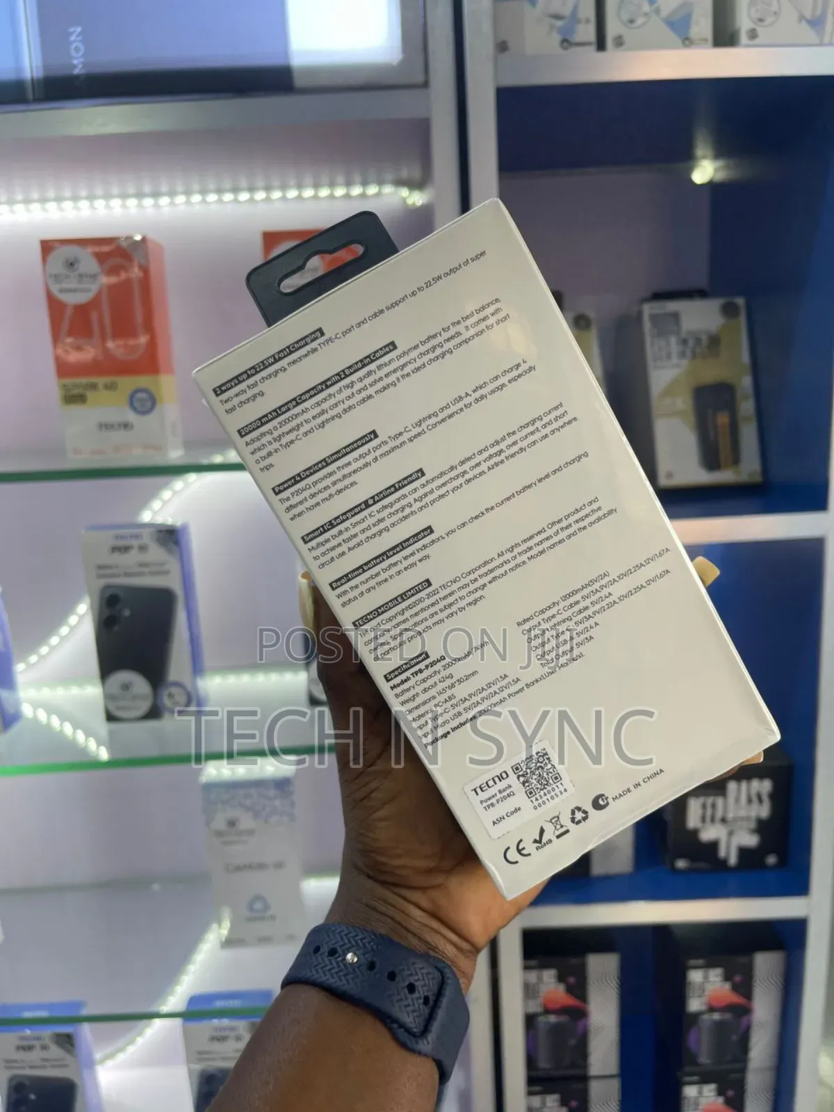 Tecno Power Bank 20000 Mah in Gbawe - Accessories for Phones & Tablets ...